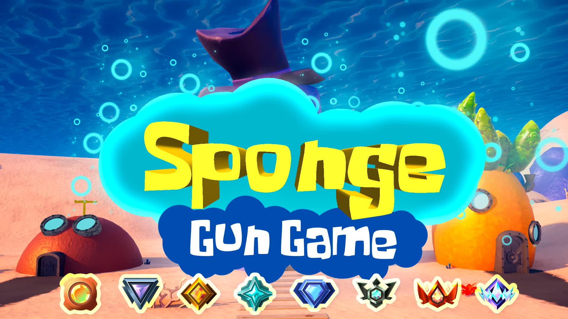 GUN GAME 🏝️ SPONGE 2067-8153-5072 by soboi - Fortnite Creative Map Code ...