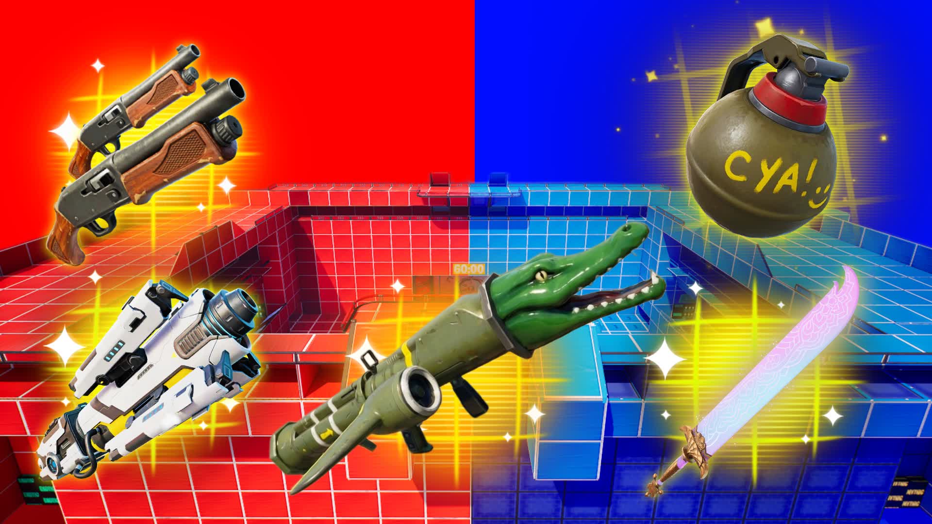 RED VS BLUE BATTLE AMAZING 🔴🔵 7574-5775-3077 by tnrb - Fortnite ...