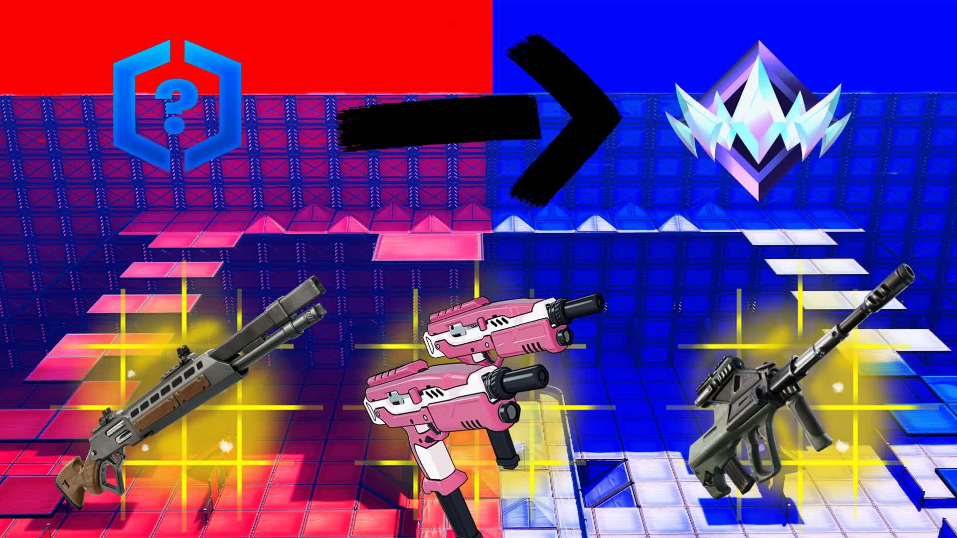 CRAZYY RED VS BLUE 🔴🔵 9965-2256-6214 by excape - Fortnite Creative Map ...