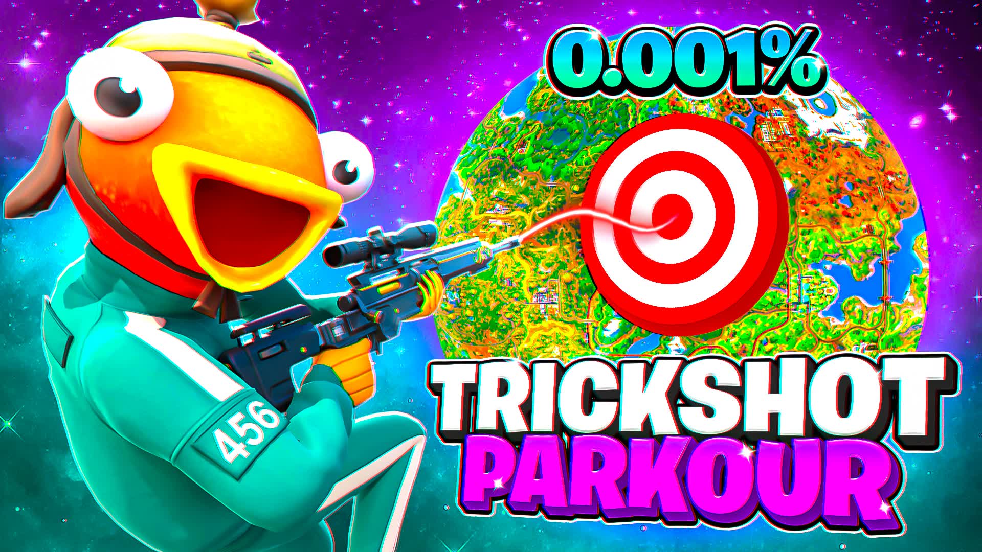 lacket的CRAZY TRICKSHOT PARKOUR🎯(75 LEVELS)5320-6248-6636 - Fortnite