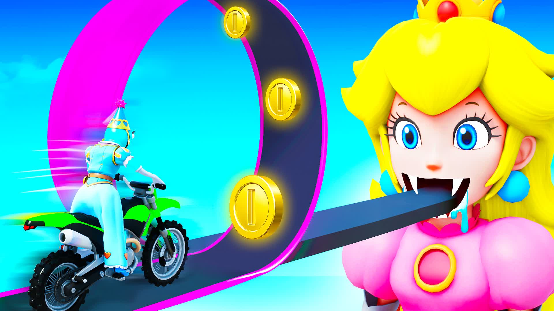 🌺 SUPER LOOPING GIRL XXL 👑 7165-2809-5602 by pjp - Fortnite Creative ...