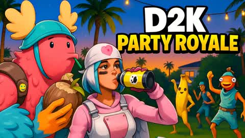 D2K PARTY ROYALE | الحفل الملكي 6230-9844-4402 by d2k - Fortnite ...