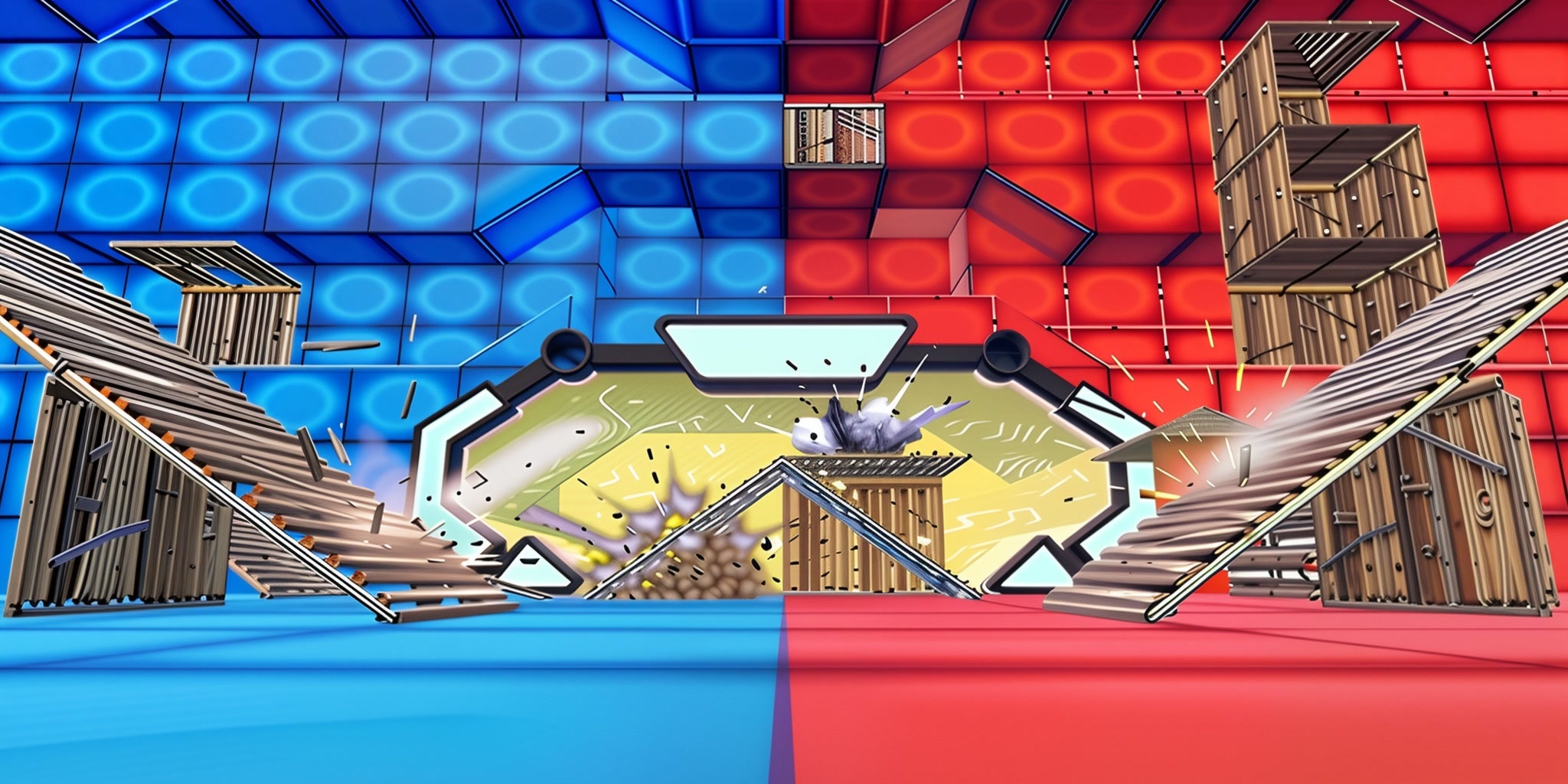 MEGA KPOP⭐️RED VS BLUE🔴🔵 9917-7064-2170 by zeen1 - Fortnite Creative ...