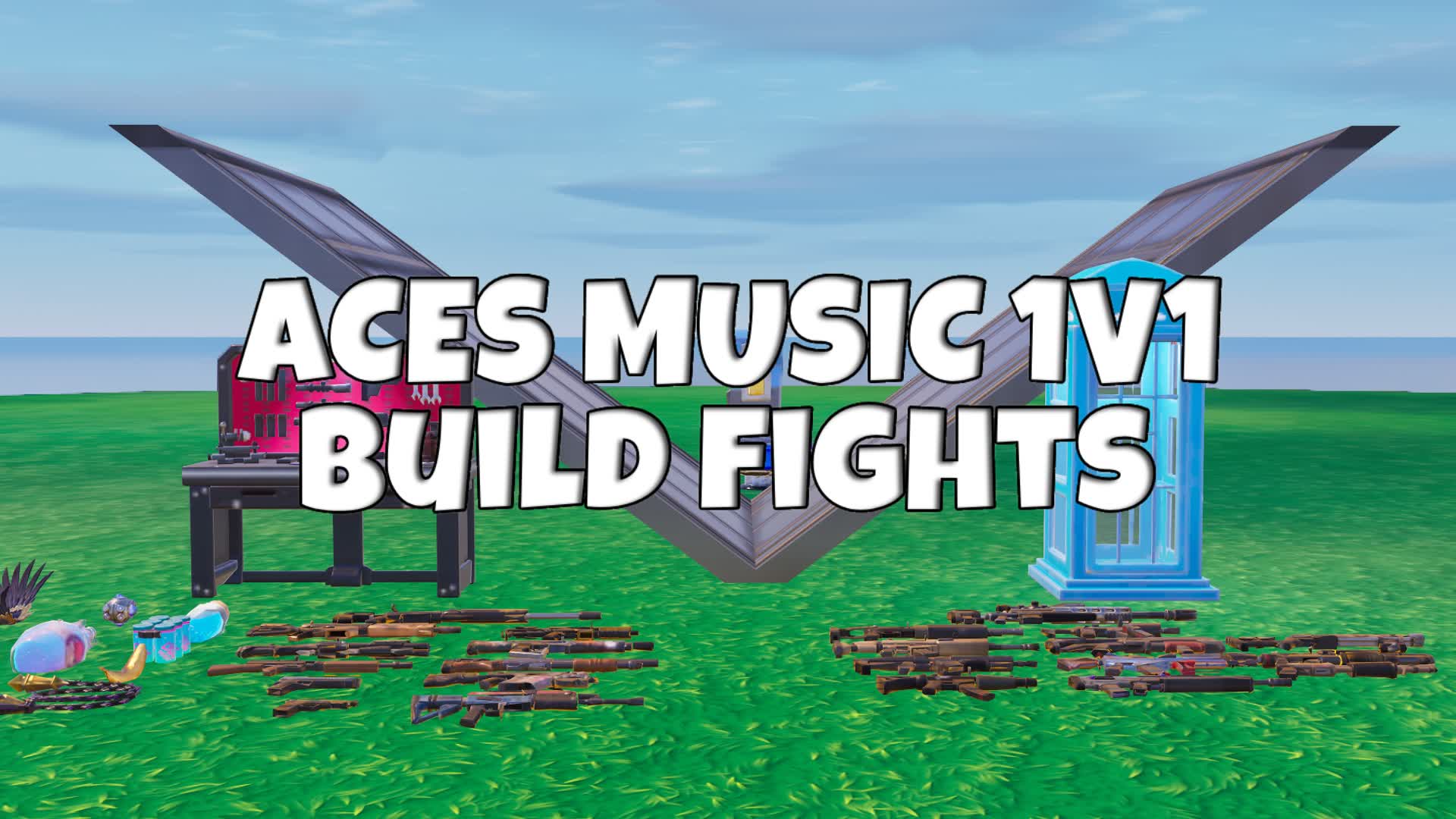Ace Music 1v1 Build Fights 1137-9563-7813 by spectralace - Fortnite Creative Map Code - Fortnite.GG