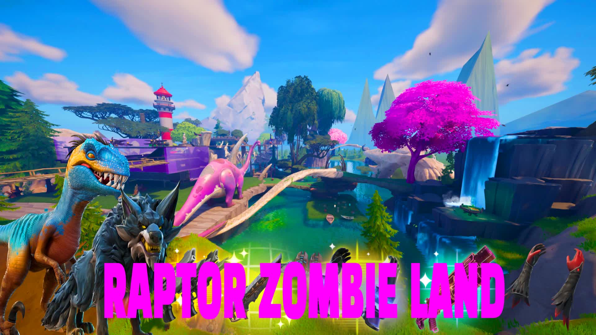 Raptor Zombie Land 4175-8111-0658 by creatorpj - Fortnite