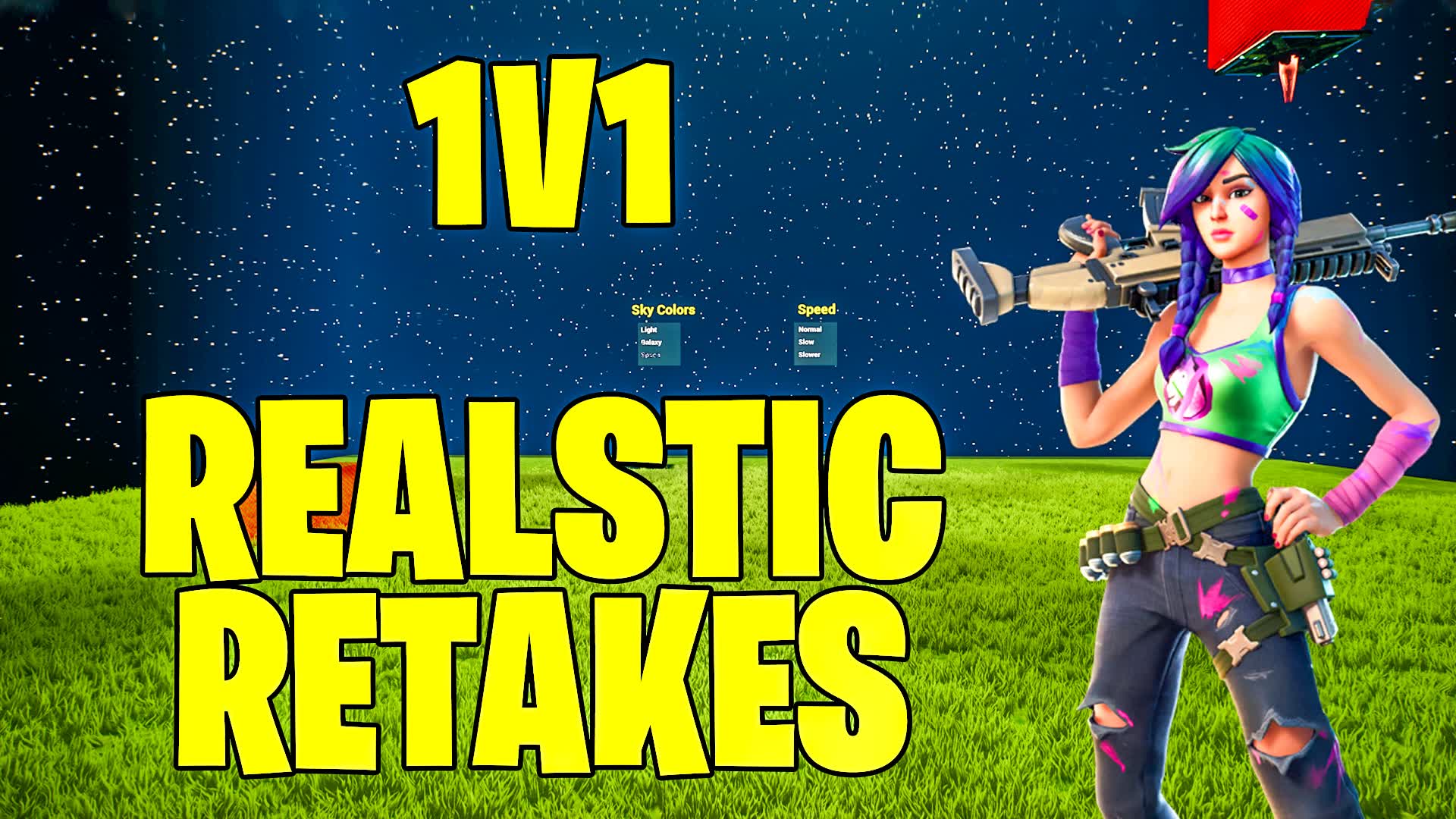 RETAKES REALISTICS [1V1] 7967-8260-5518 من ابتكار fnplays - Fortnite
