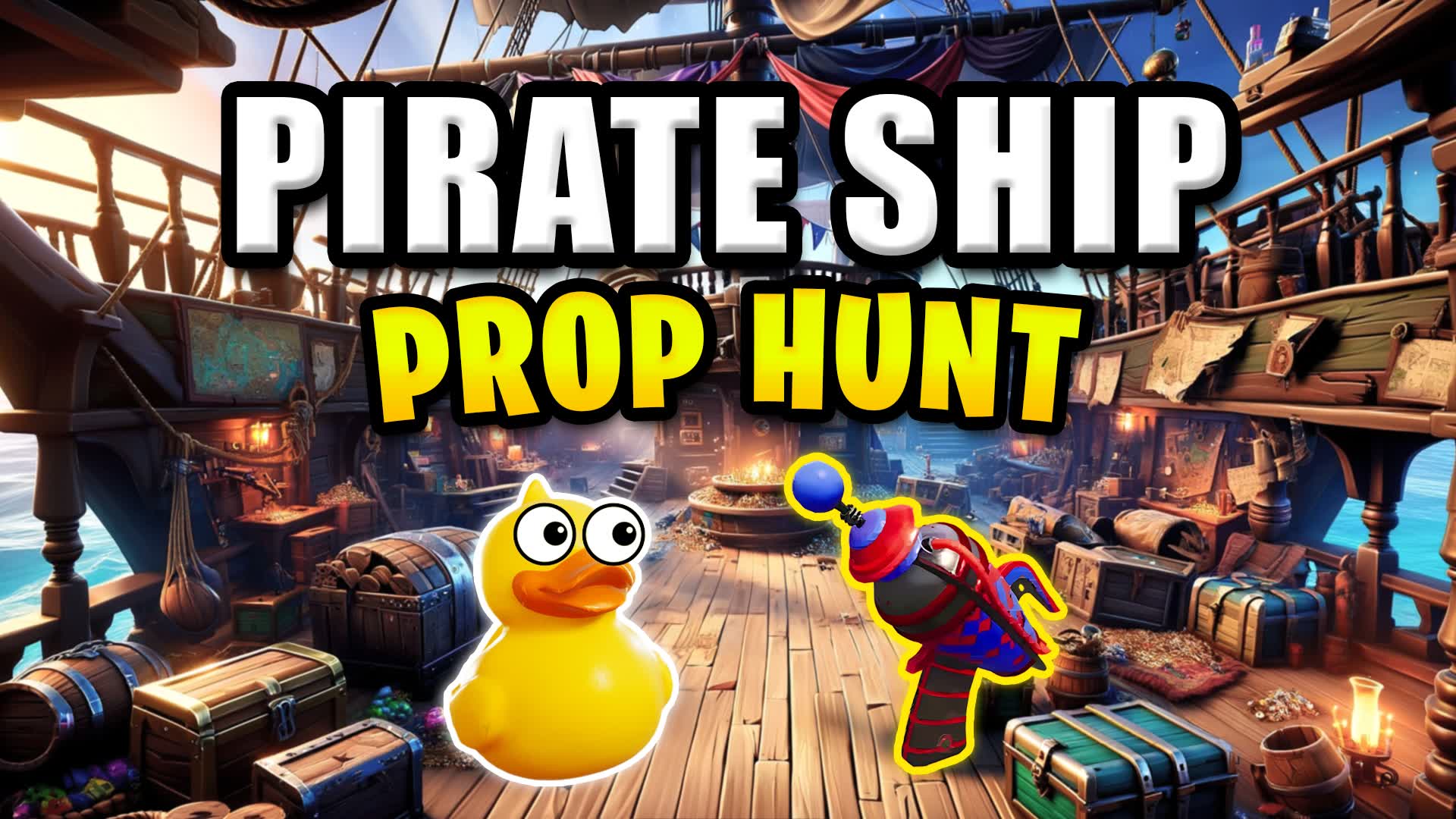 PIRATE SHIP PROP HUNT🏴‍☠️ 9330-2957-0328 by sep - Fortnite Creative Map ...