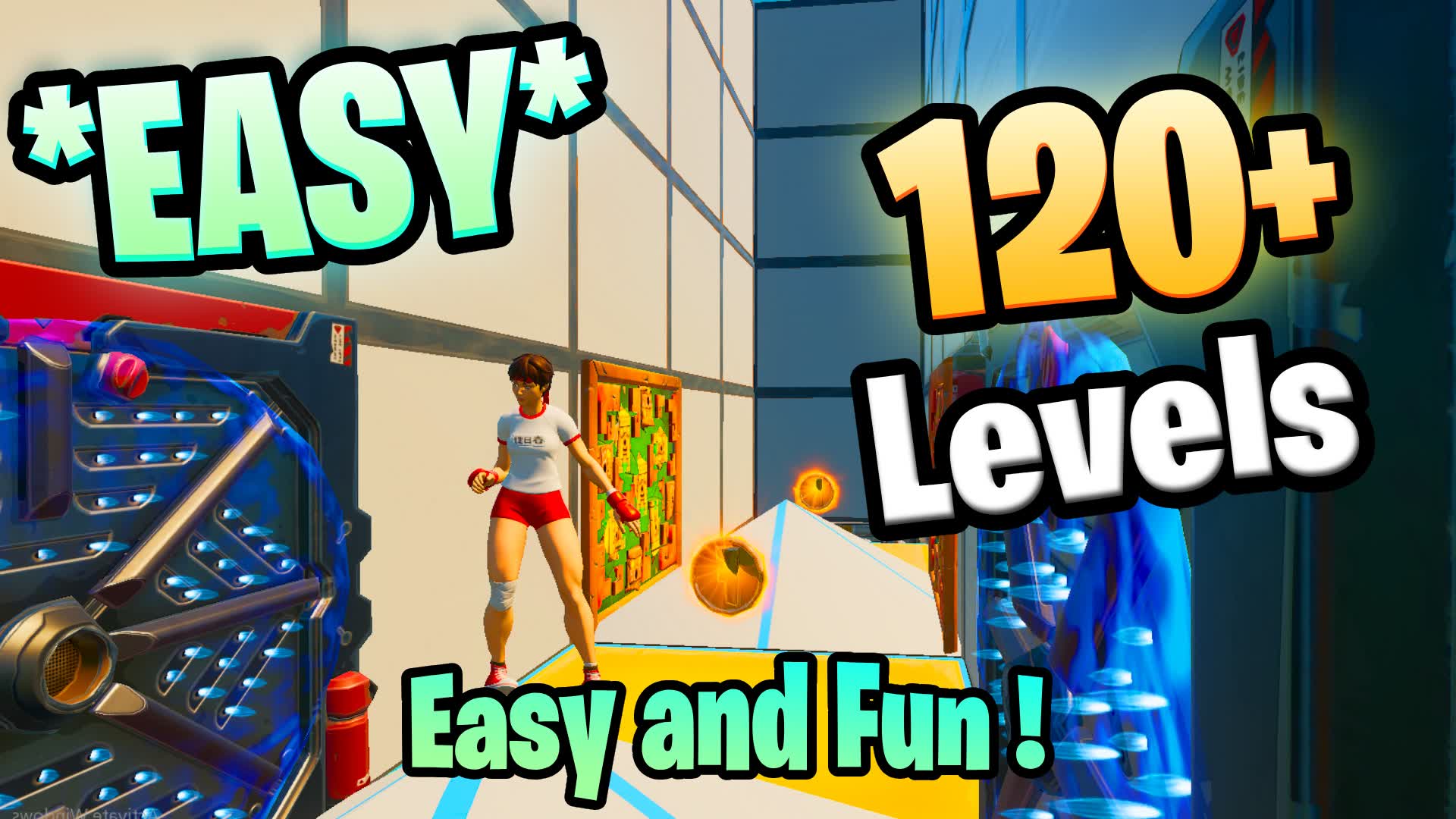 😳EASY DEATHRUN 120😳 7594-6187-3971 by oioipuripuri - Fortnite Creative Map Code - Fortnite.GG