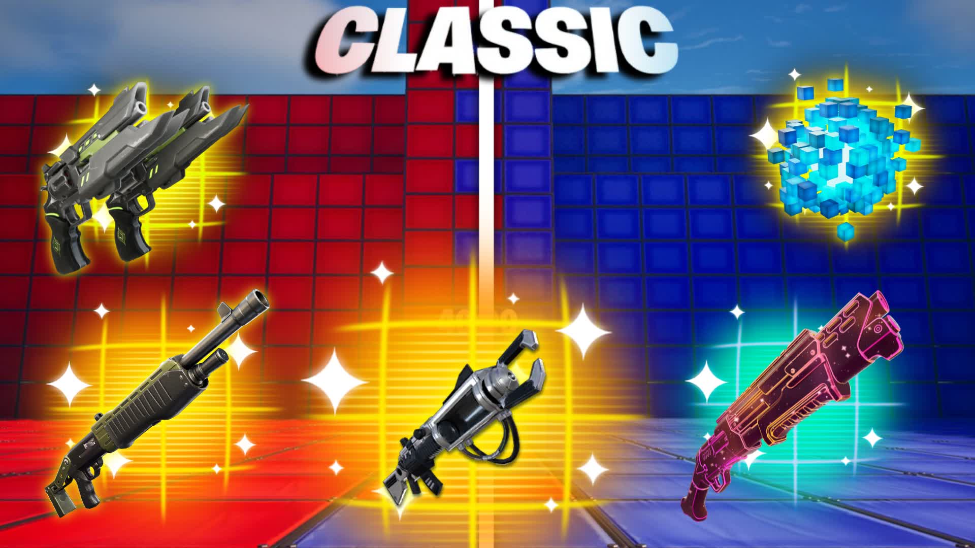 CRAZY COLD VS HOT 🔥 RED VS BLUE 🔴🔵 5493-5100-5615 by smgfn7 - Fortnite ...