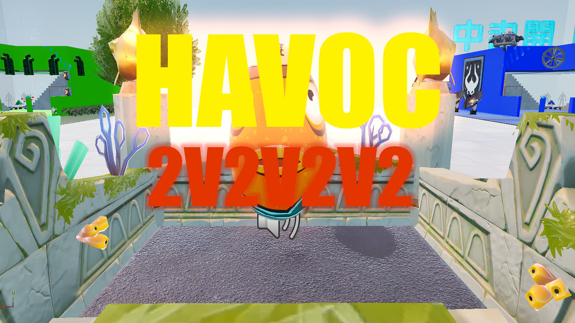 🌀 HAVOC 👑 2v2v2v2 🌀 2525-0168-7986 by wawmaps - Fortnite Creative Map Code - Fortnite.GG