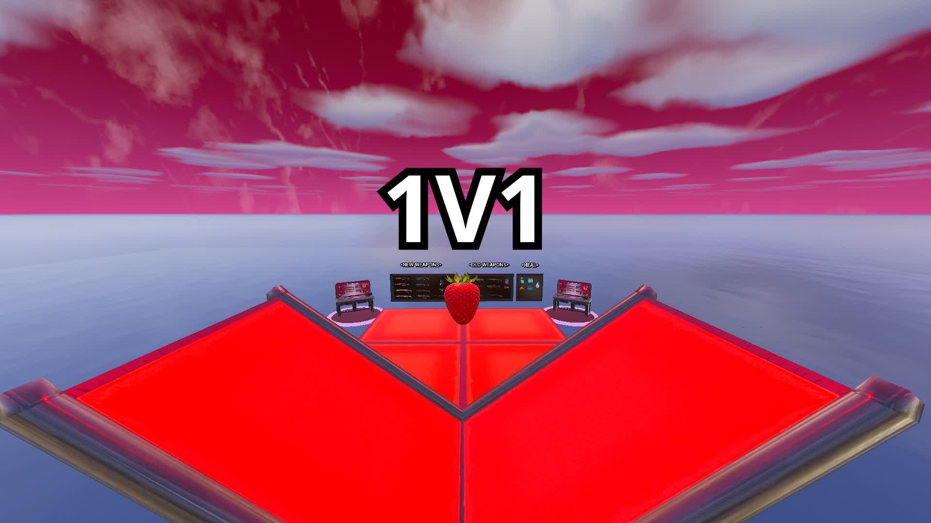 🍓STRAWBERRY 1V1🍓 6364-0335-1047 by kebabos - Fortnite Creative Map Code ...