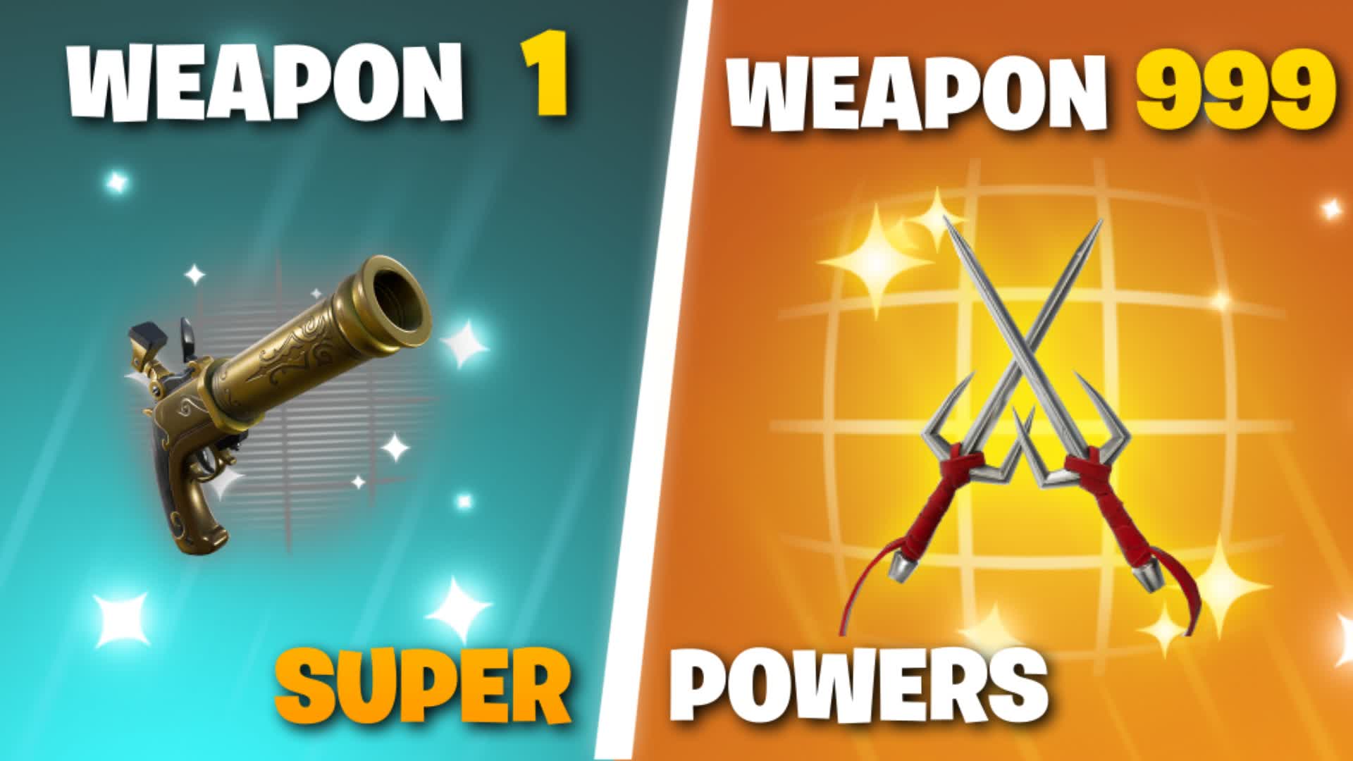 SUPER POWERS GUN GAME⭐ 8531-6376-2903 by tafn - Fortnite Creative Map ...