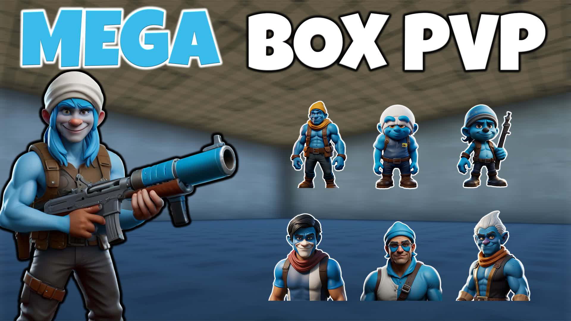 MEGA BOX PVP FREE FOR ALL 3215-8527-8063 by abecharvat - Fortnite ...