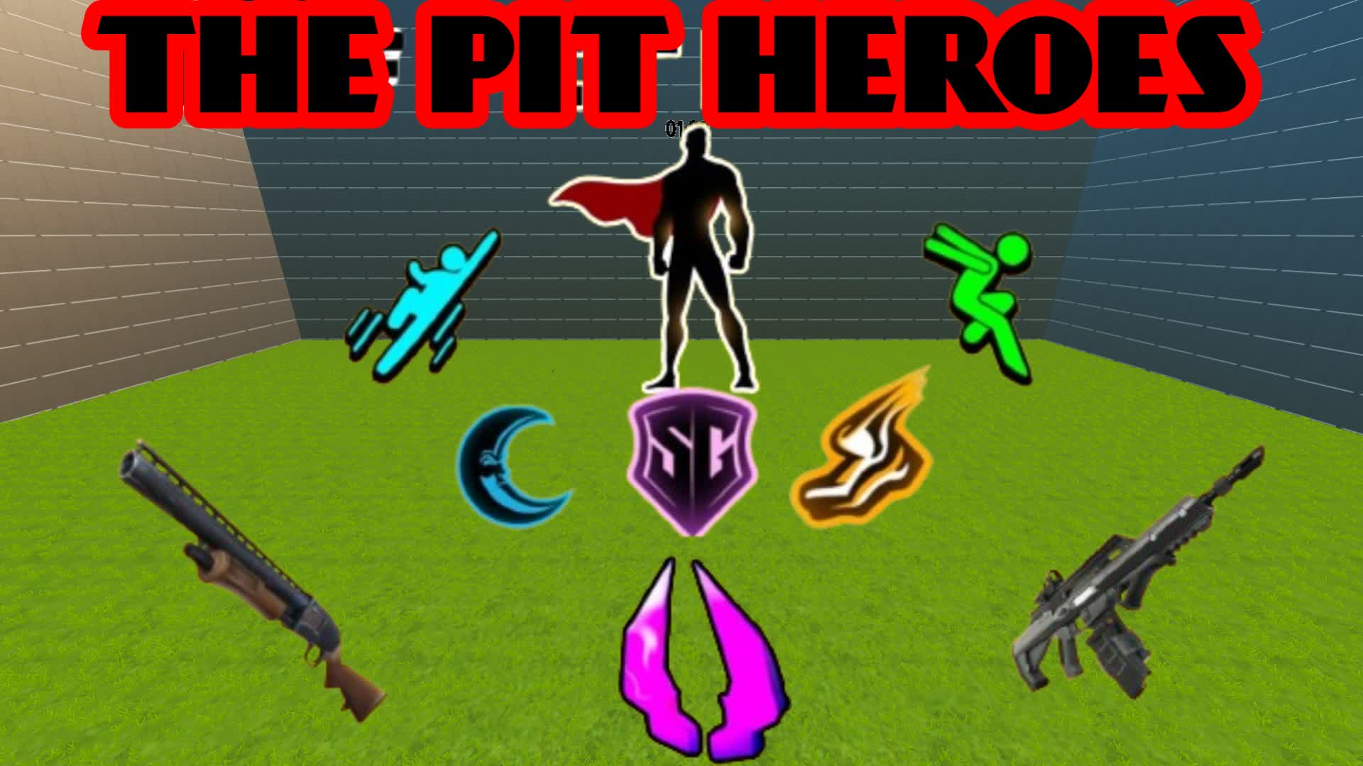 THE PIT HEROES🦸 7045-0222-7850 by lezerbeem - Fortnite