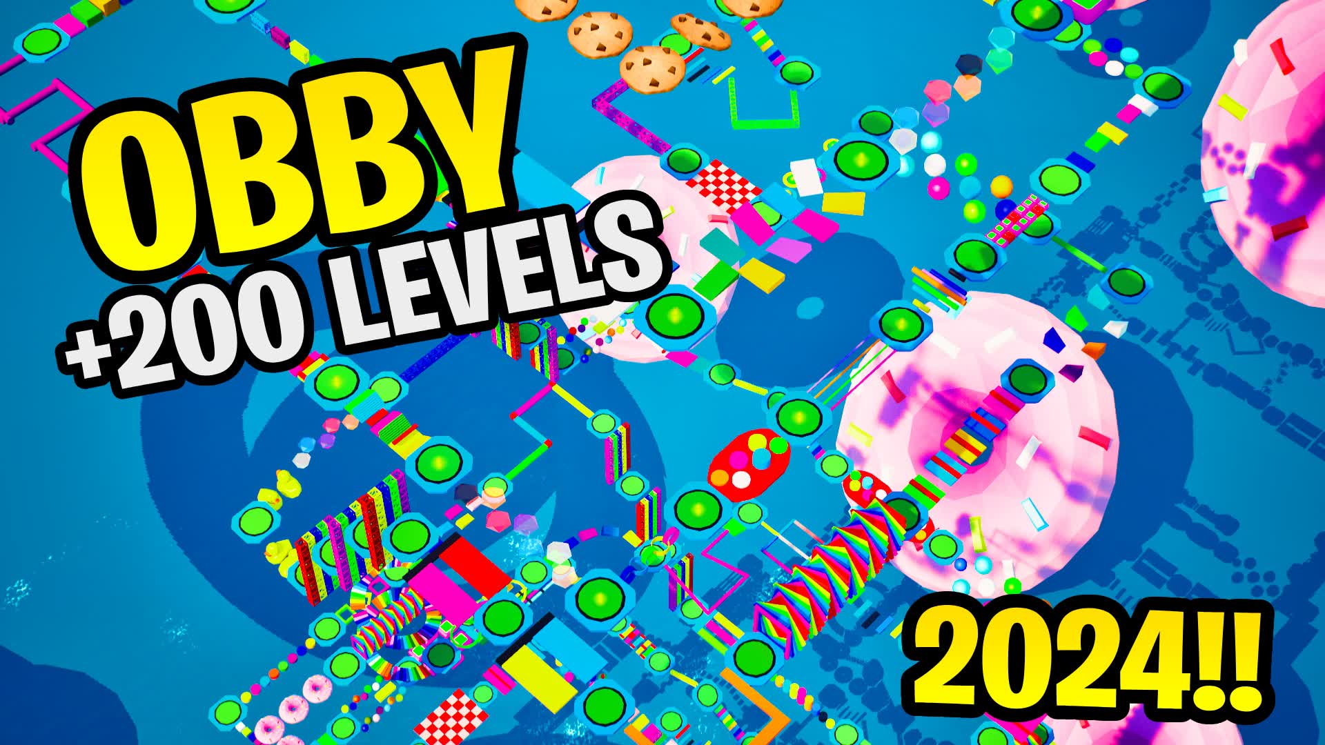 200+ LEVEL OBBY PARKOUR⭐ 2214-9589-1782 by zaqu - Fortnite Creative Map ...