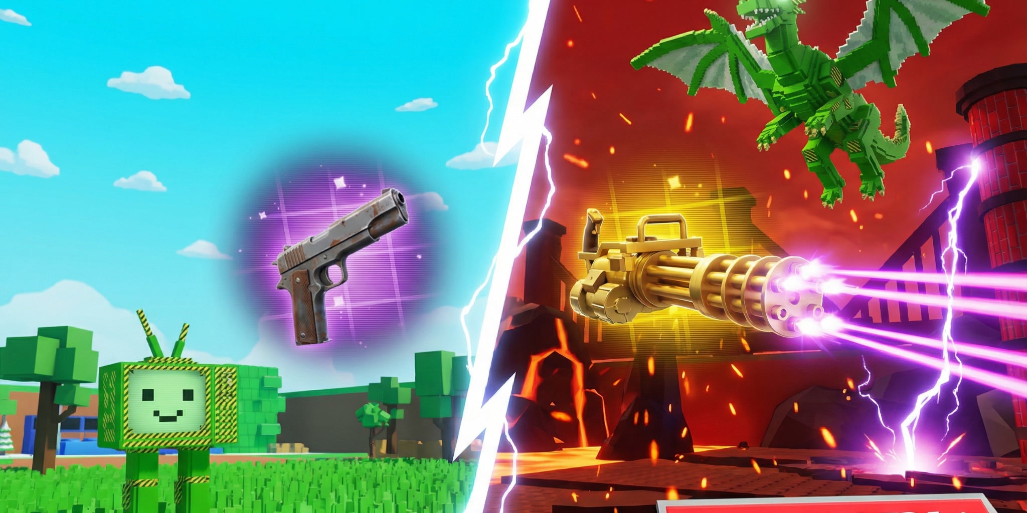 🧠BRAINROT GUN GAME 💥ONE SHOT [+ PETS] 3080-6687-5612 by initio ...