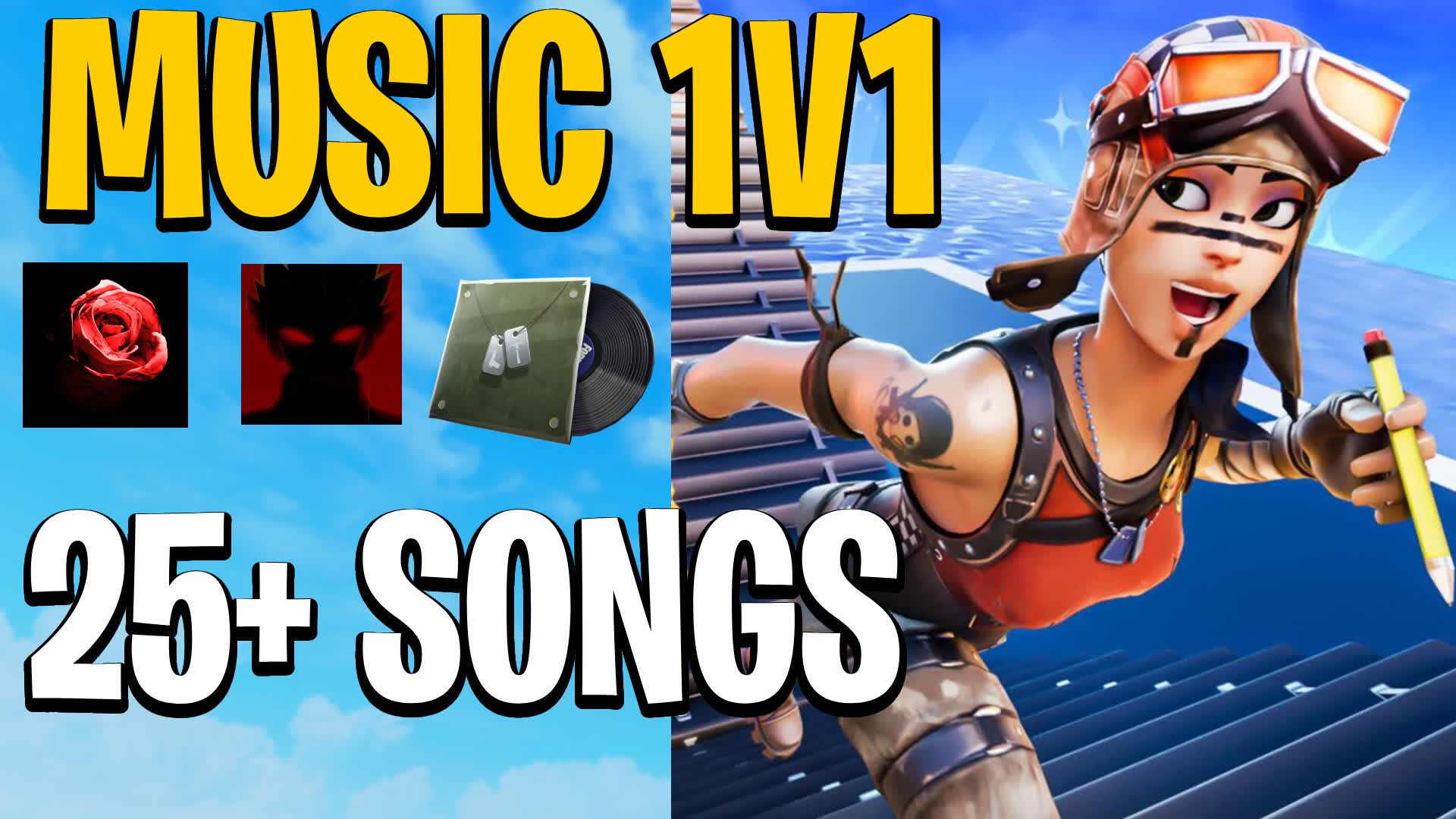 🏆BEST MUSIC 1V1 [25+ SONGS]🎵 7930-3399-3508 by giroxxn - Fortnite Creative Map Code - Fortnite.GG