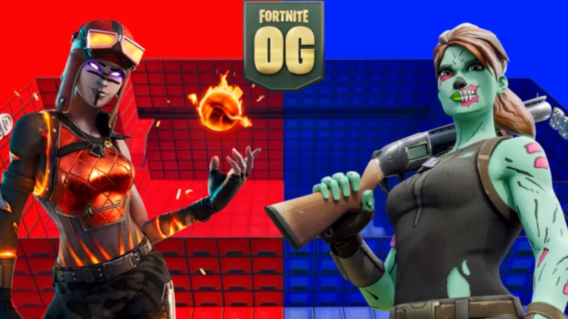 OG 🔴RED VS BLUE🔵 6543-5941-2849 by cg.studios - Fortnite Creative Map Code - Fortnite.GG