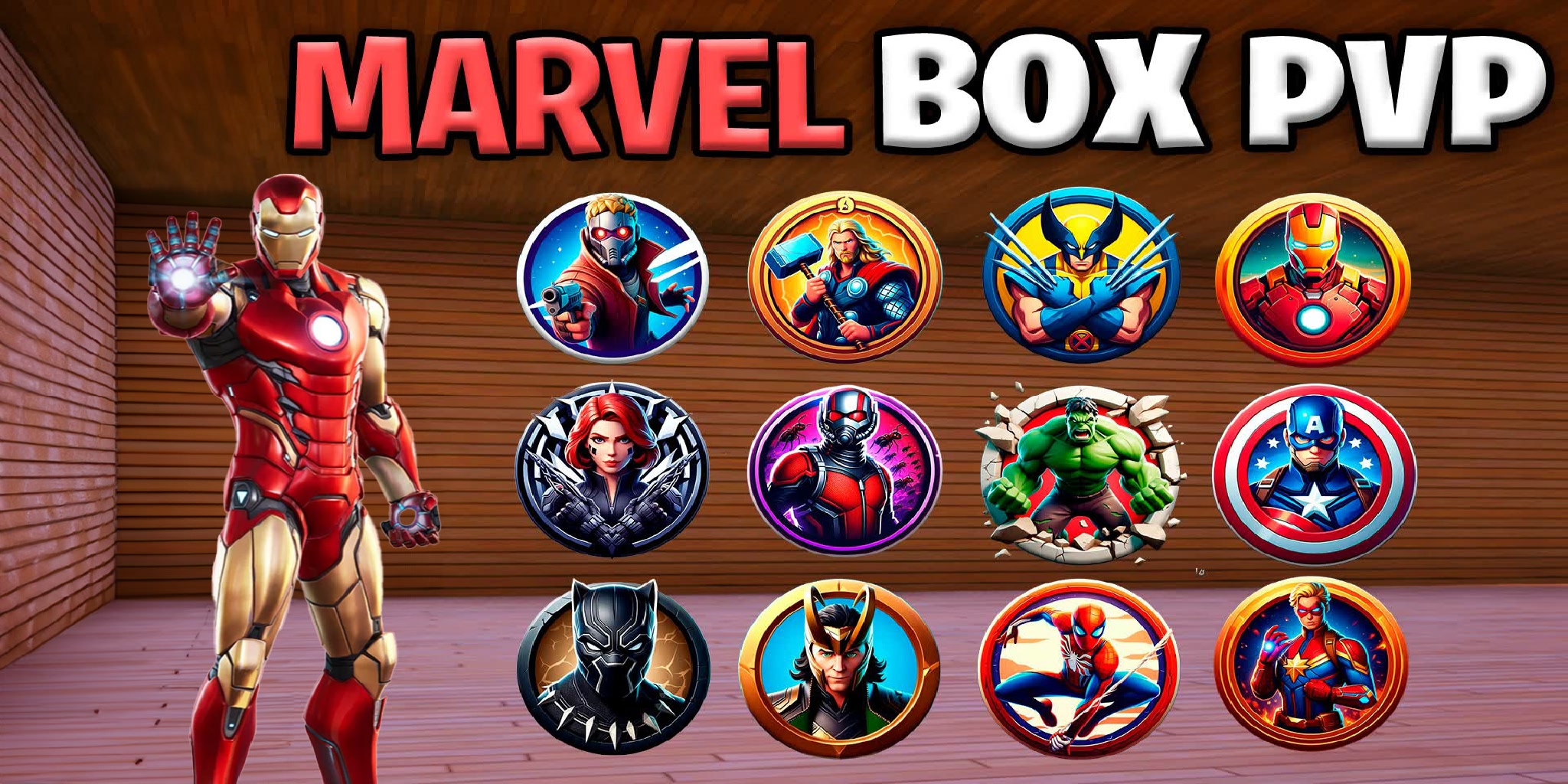 MARVEL BOX PXP📦 3107-3690-5135 by thelongnose - Fortnite Creative Map ...