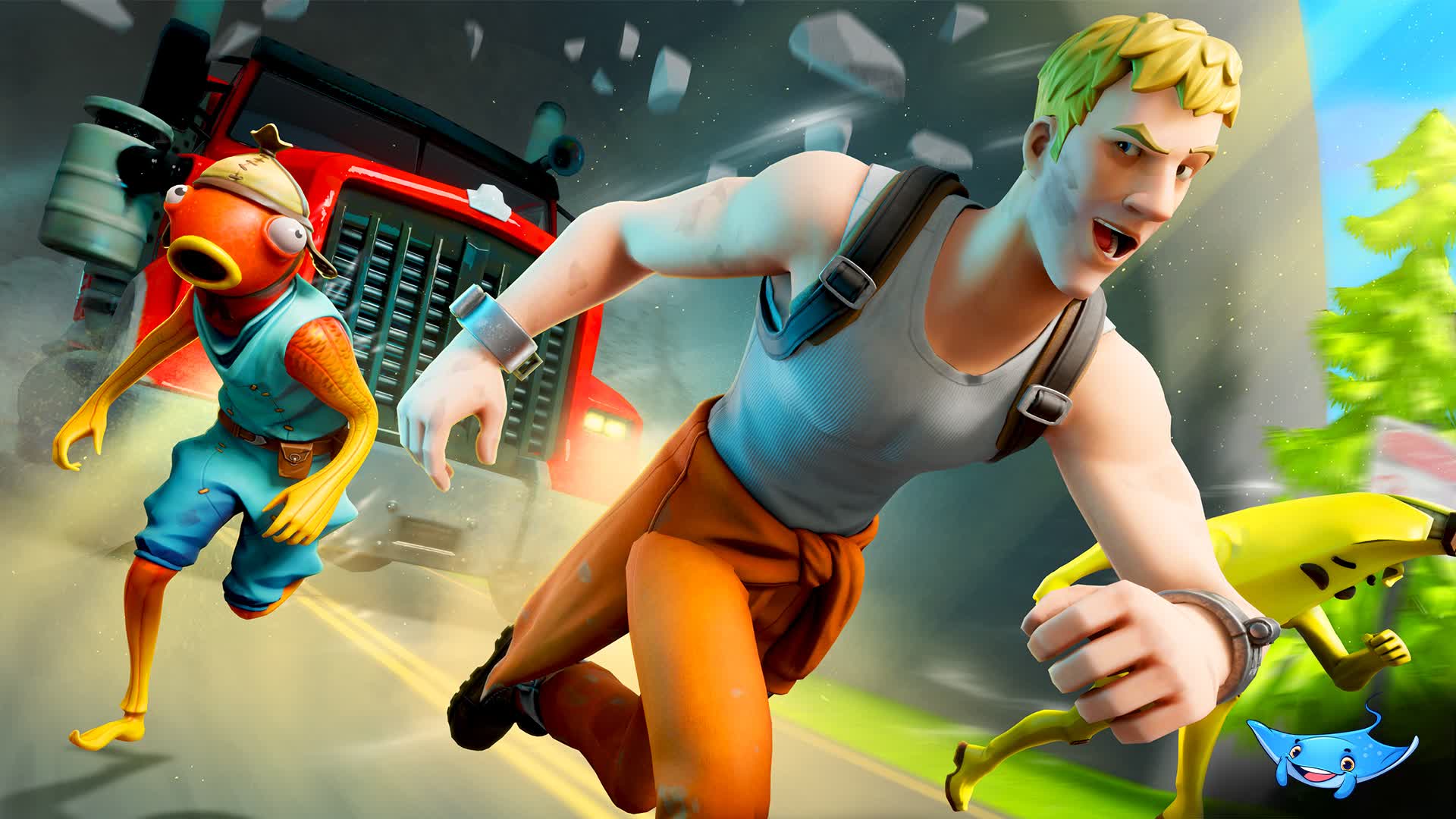 Don't Get Hit! 🚚 6244-4840-3331 by mantagames - Fortnite Creative Map ...