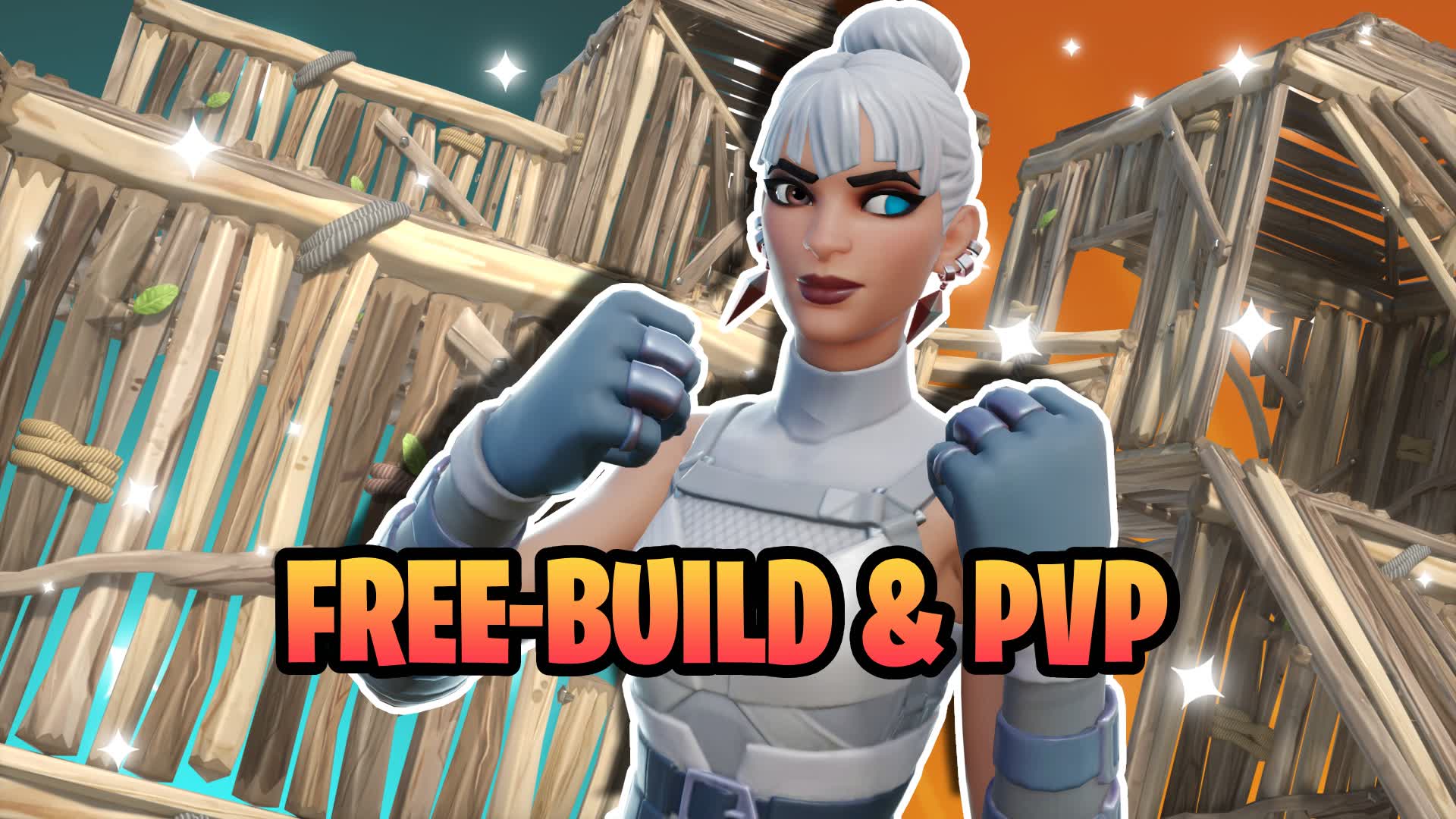 FREE-BUILD & PVP! 6619-4564-8417 by elbebe - Fortnite Creative Map Code ...