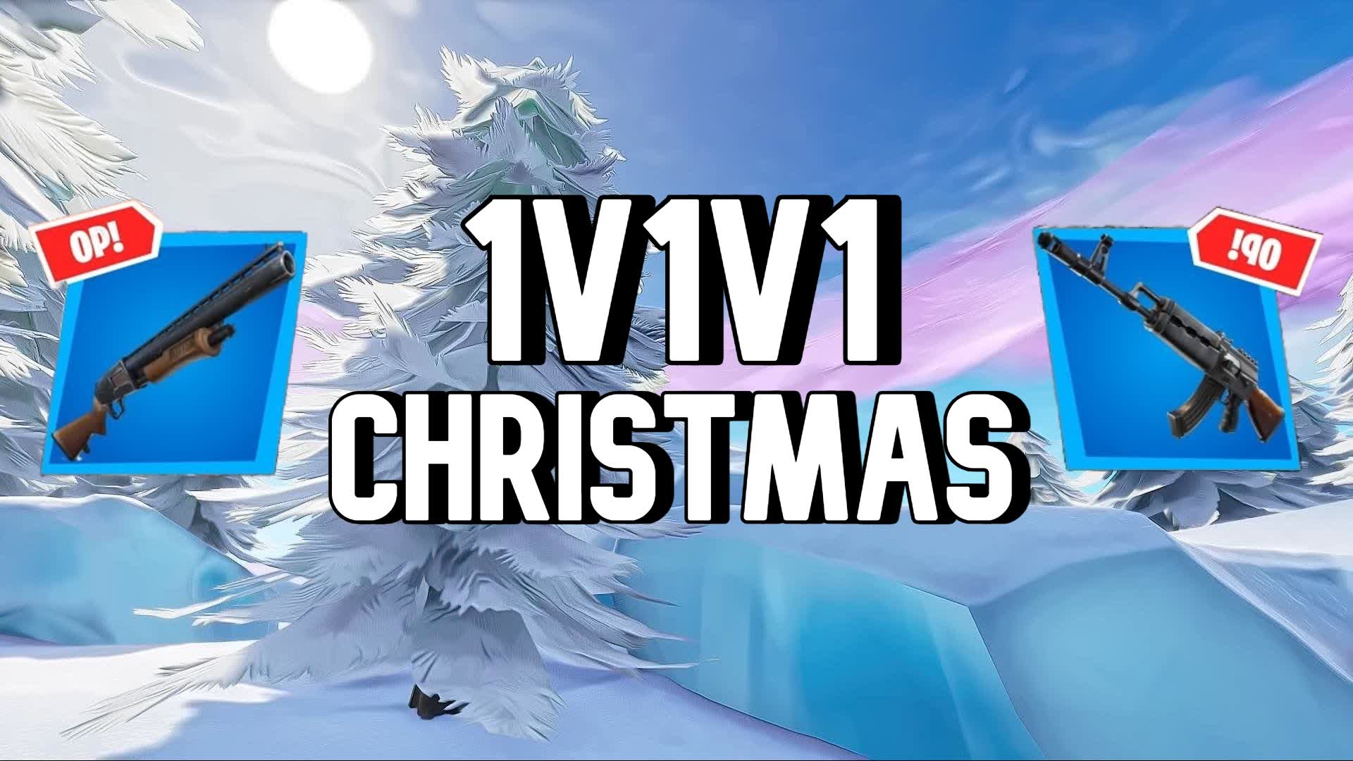 1V1V1 CHRISTMAS AND GUNS 🎄 1316-0236-2442 by w4as - Fortnite