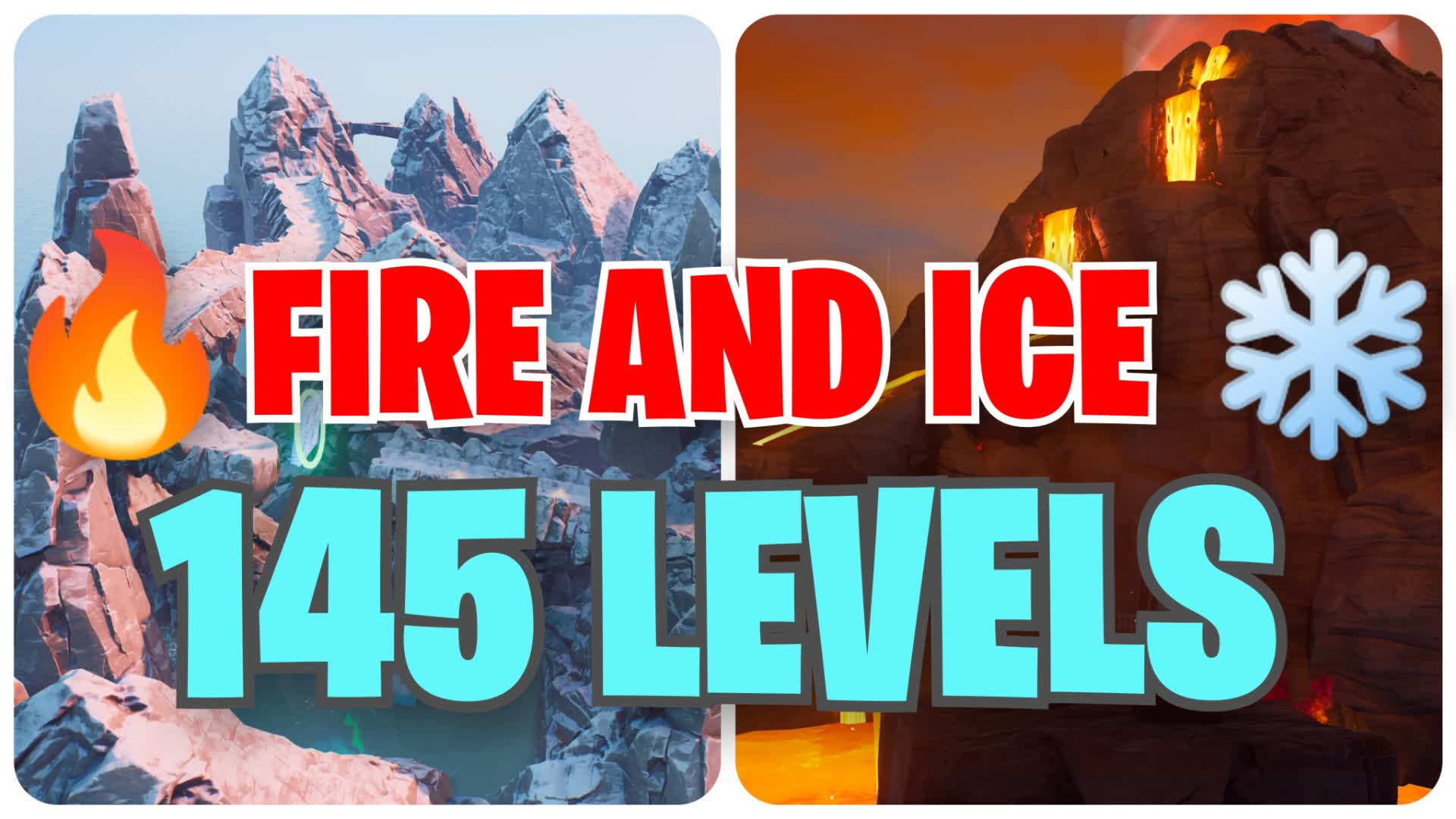 🔥FIRE & ICE ️ - 145 LEVELS DEATHRUN 4199-3411-7668 By Oanleninja-fr ...