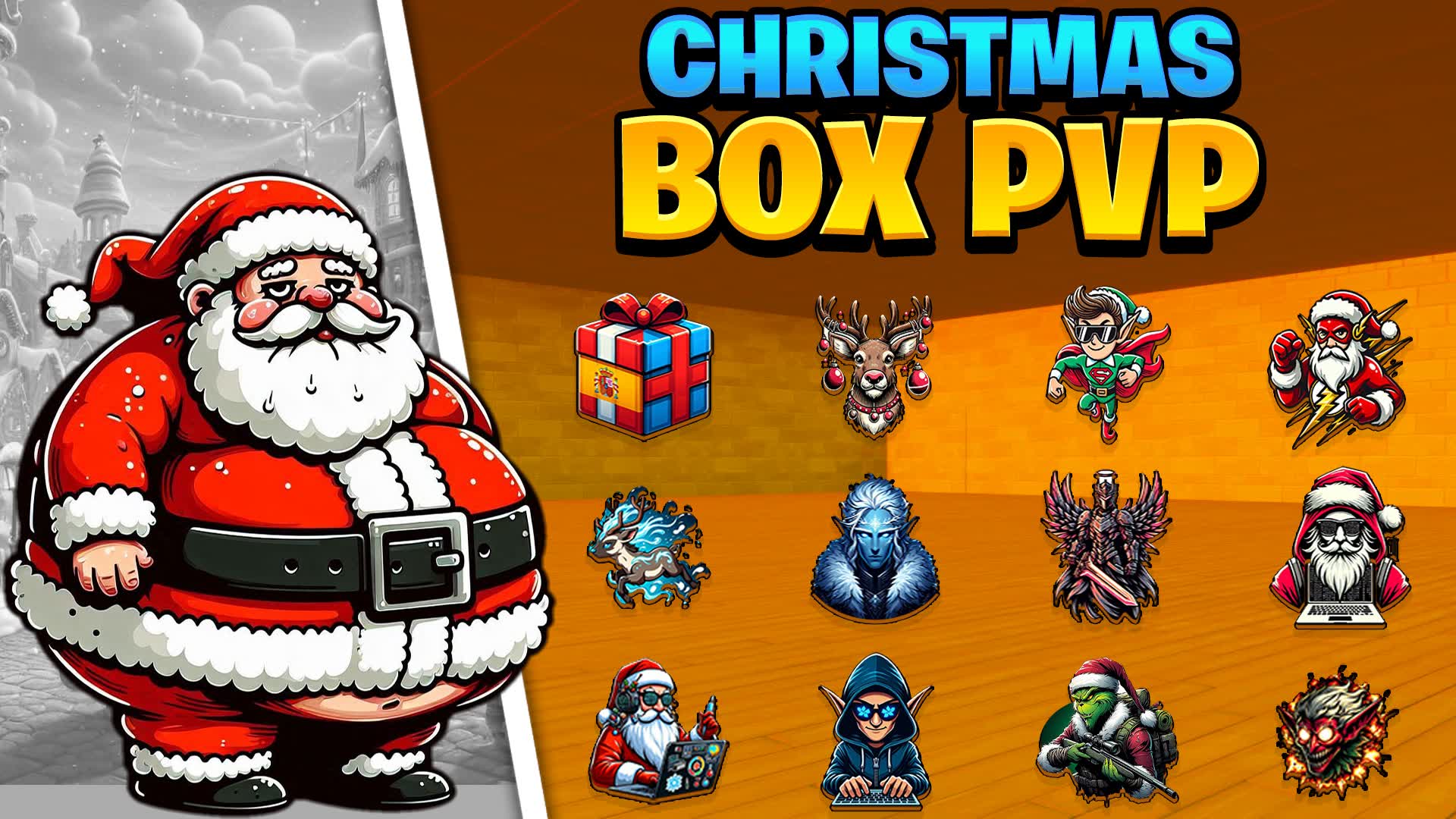 🎄 CHRISTMAS BOX PVP📦 9789-0938-4107 par pros123 - Fortnite