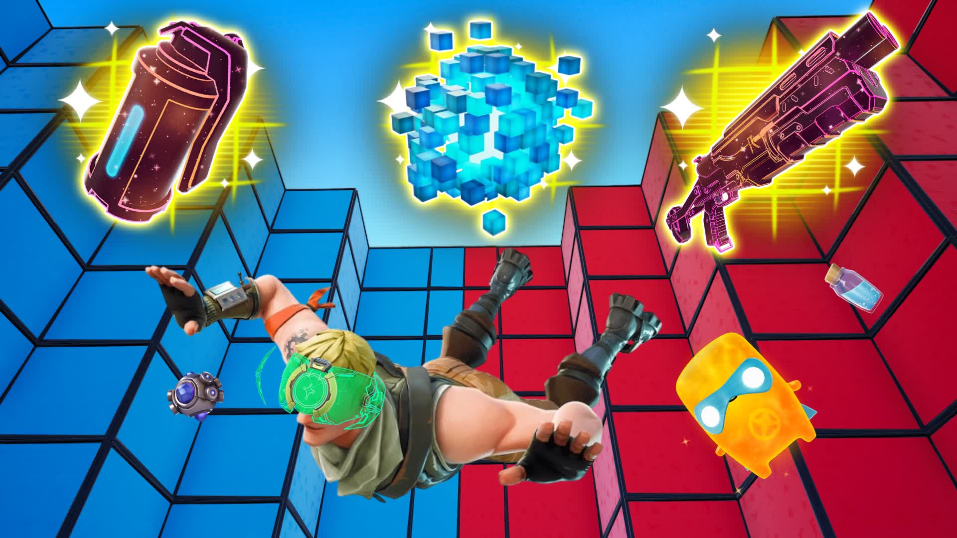 RED VS BLUE PIT FFA 6197-1964-7432 by bubz - Fortnite Creative Map Code - Fortnite.GG