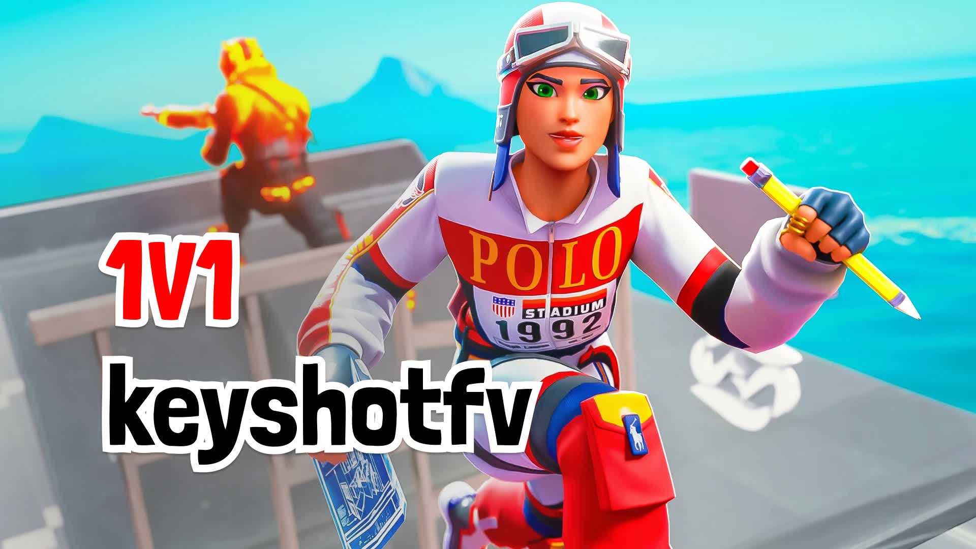 1V1 KEYSHOTFV 9004-0495-6048 من ابتكار fullboxstudio - Fortnite