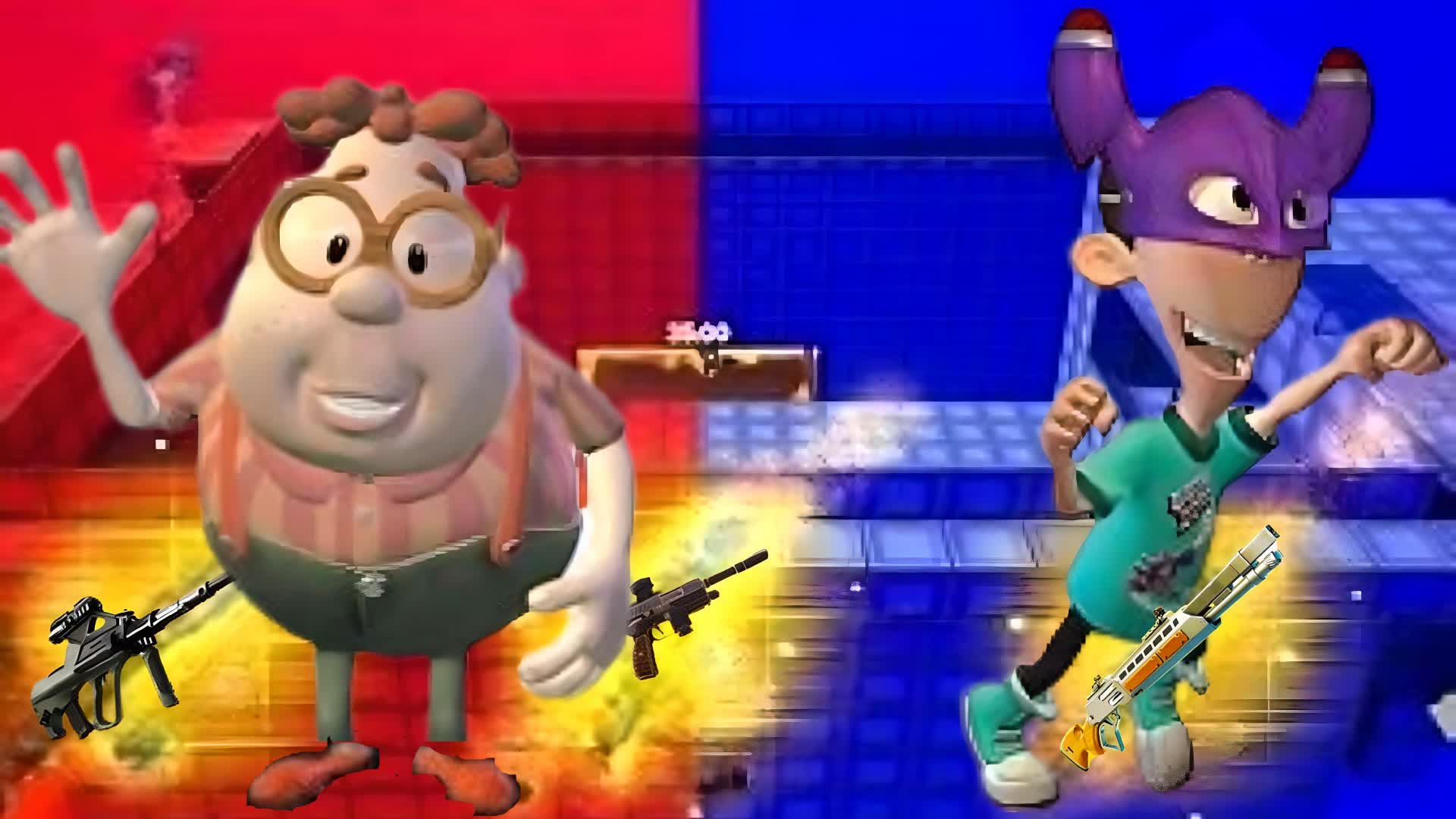 Carl Vs Sheen 🔴🔵 9766-9515-1083 by hayhaymakesmaps - Fortnite Creative ...