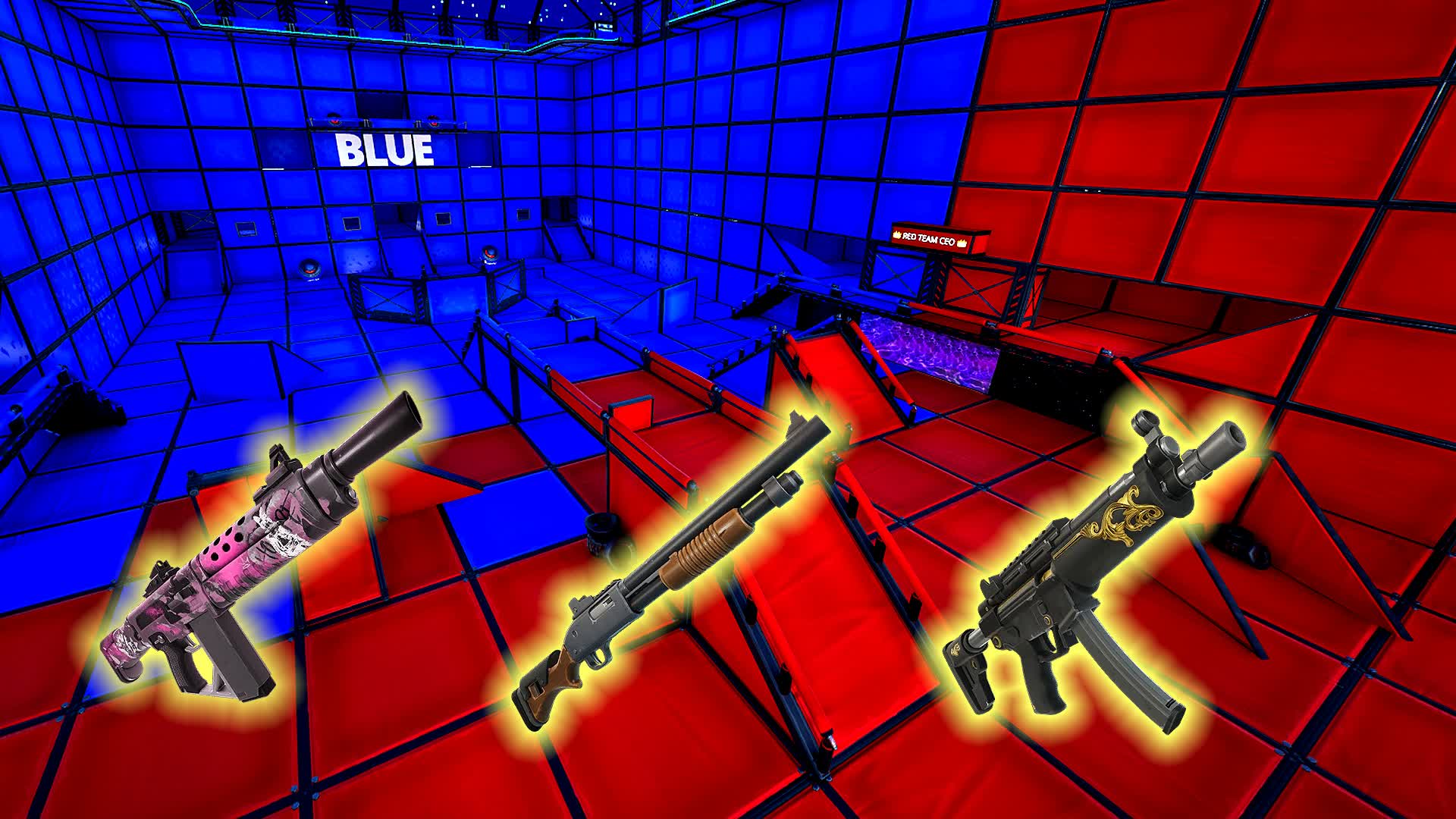 🥵RED VS BLUE🥶 TEAM DEATHMATCH 7600-3376-2859 by evgyt - Fortnite ...