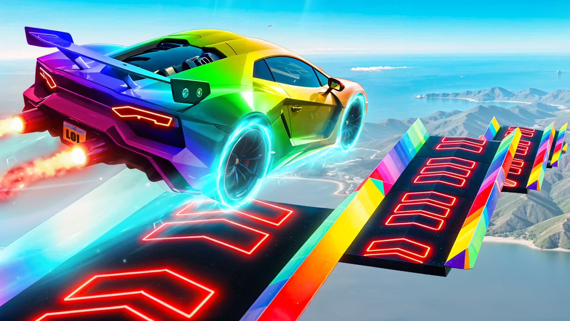 Rainbow Race 0751-7775-6192 by pdgames - Fortnite