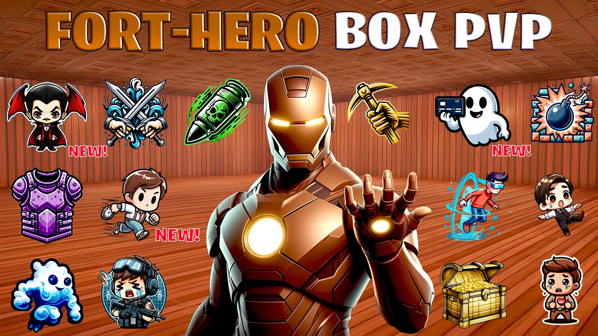 🦸 FORT-HERO BOX PVP 📦 6939-5131-5035 by team_us - Fortnite Creative Map ...