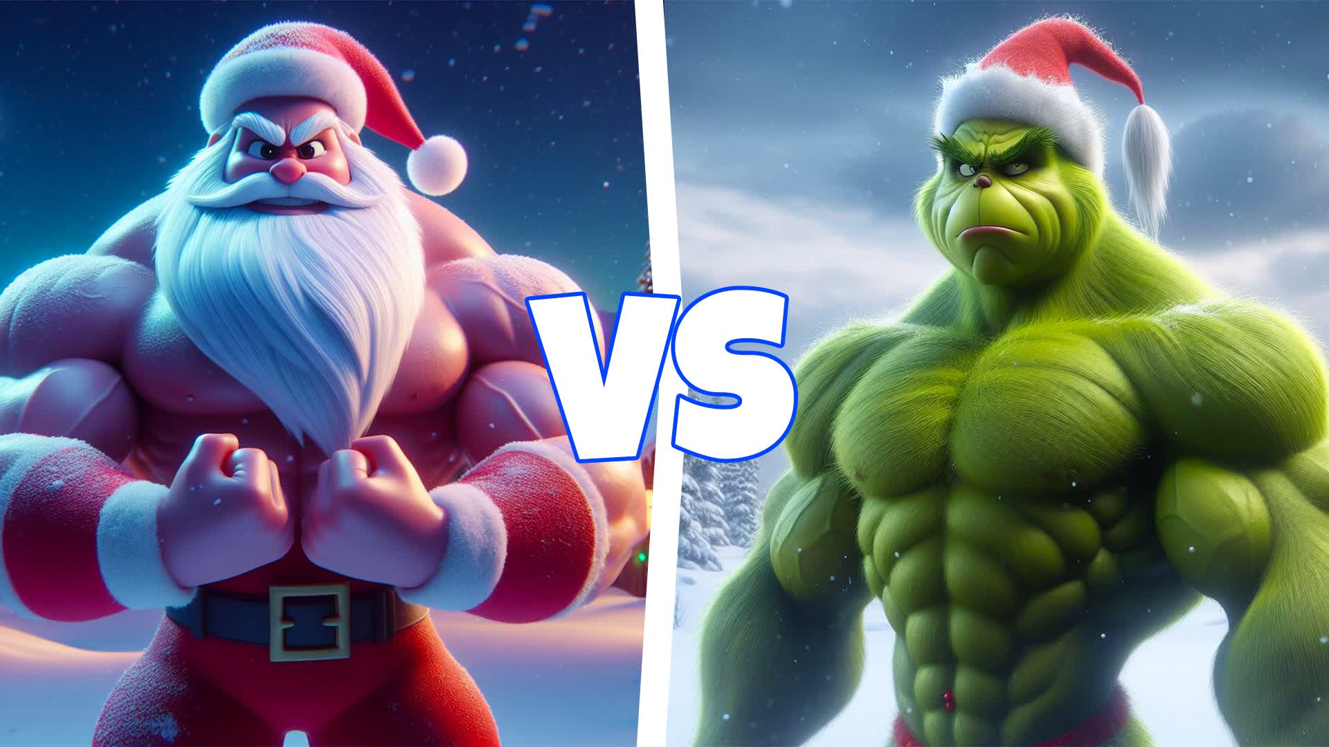 🎅SANTA VS GRINCH🐸 0053-7604-4854 by cookedbrainrot - Fortnite Creative ...