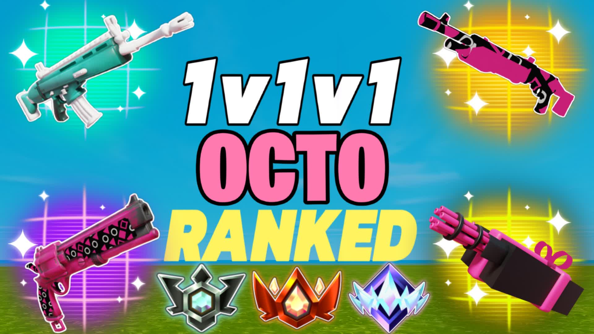 1V1V1 RANKED OCTO GAME 3 REALISTICS FFA 0524-3476-3796 by swapz ...