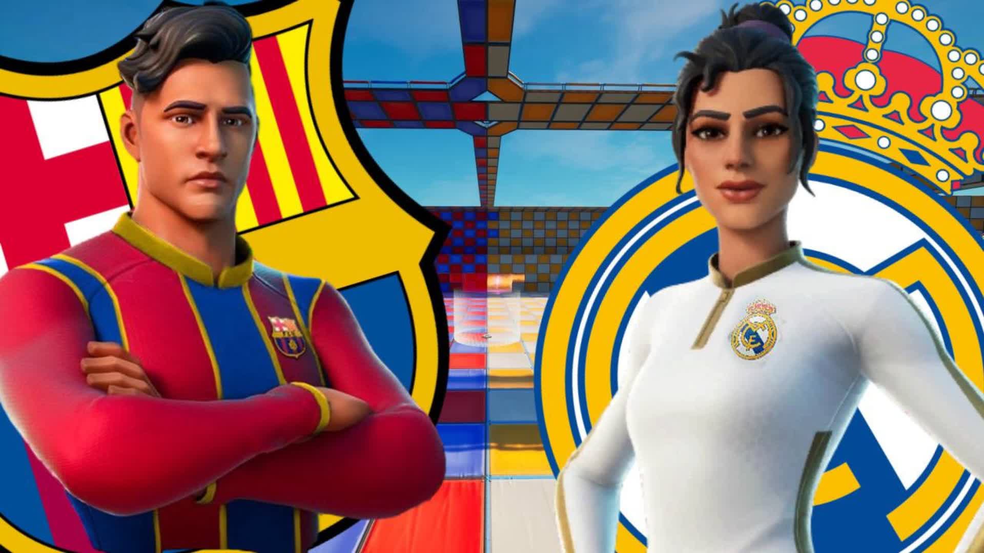 BEST REAL MADRID VS BARCELONA 6795-3871-8094 by gulf - Fortnite ...