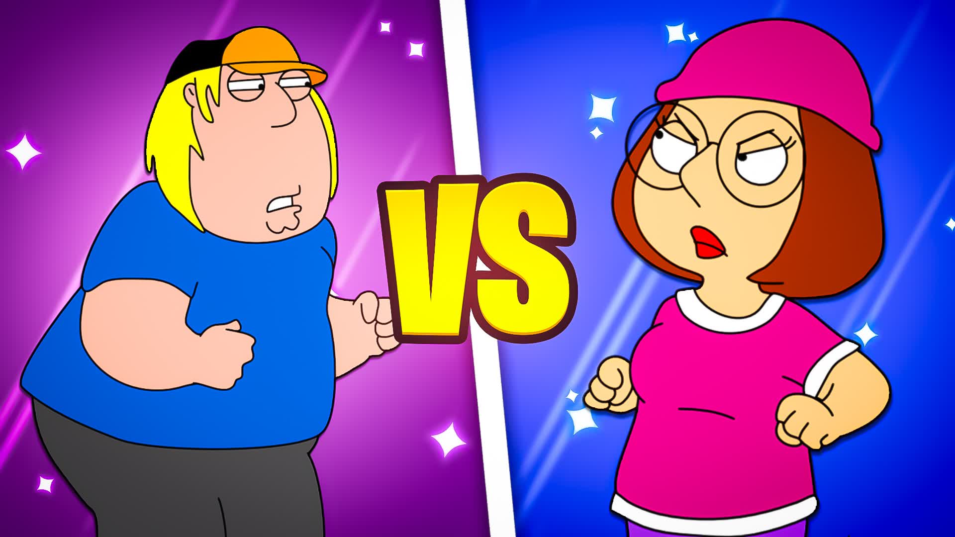 🔵Chris VS Meg🟣 2743-3791-8605 von boaz-uefn – Fortnite