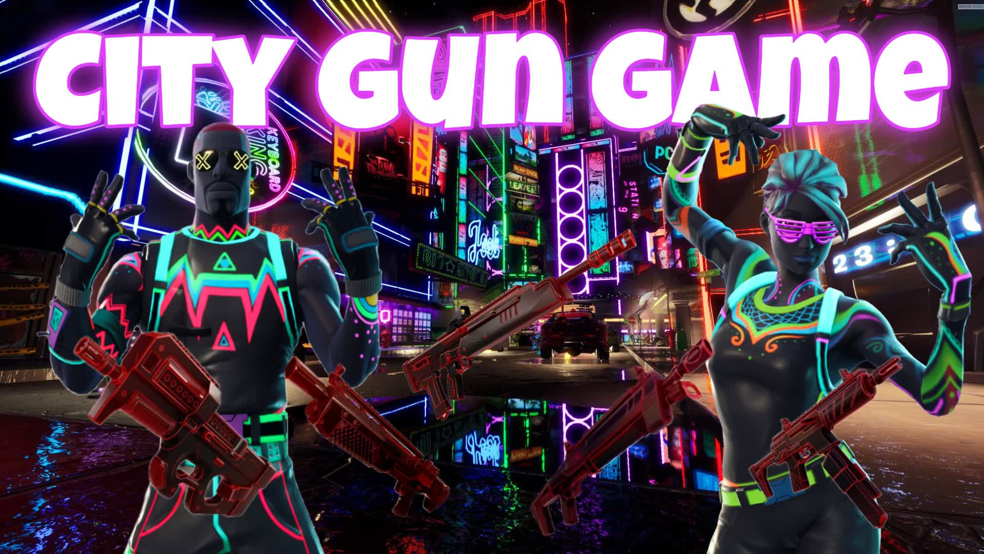 City Exotic Gun Game! 7016-4875-6977 by gamingdemon - Fortnite.GG