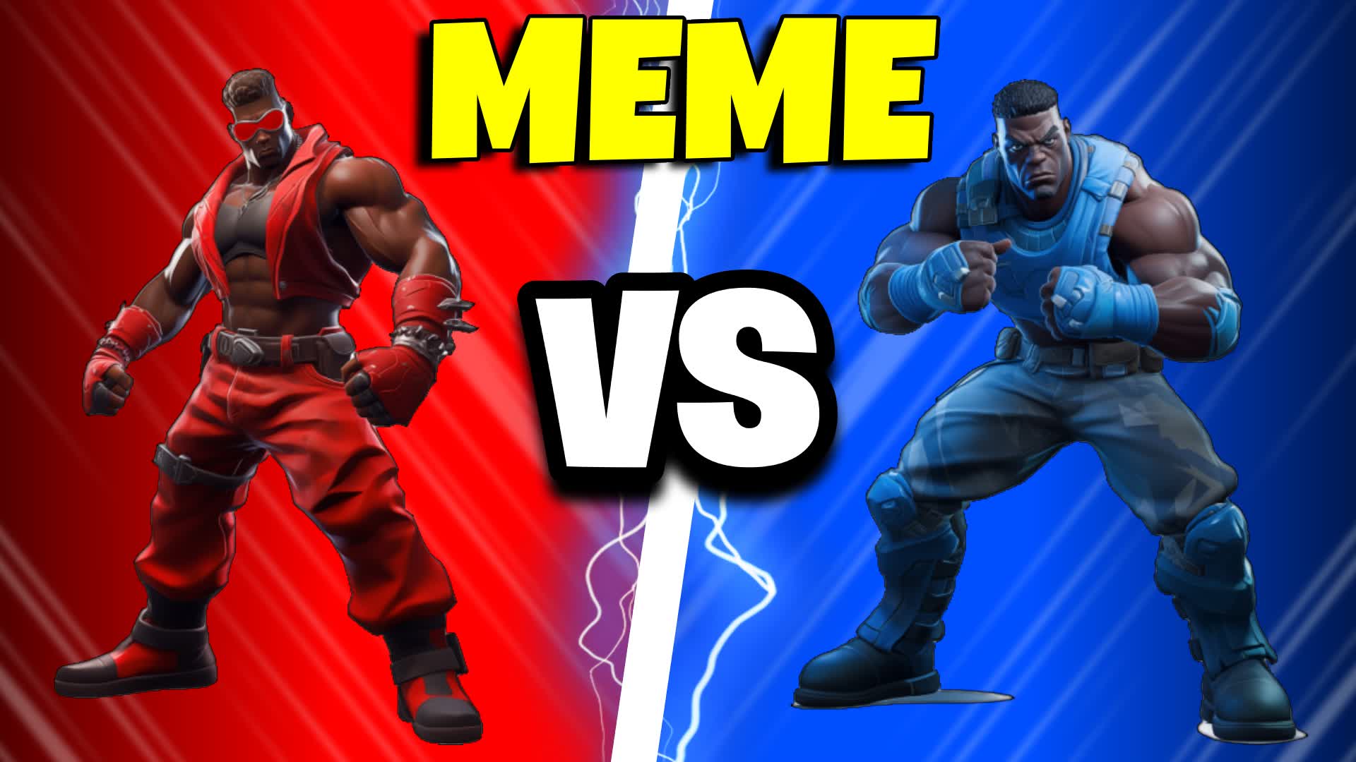 🔴RED vs BLUE🔵 MEME🤪 7670-9539-6527 by ibuildmaps - Fortnite