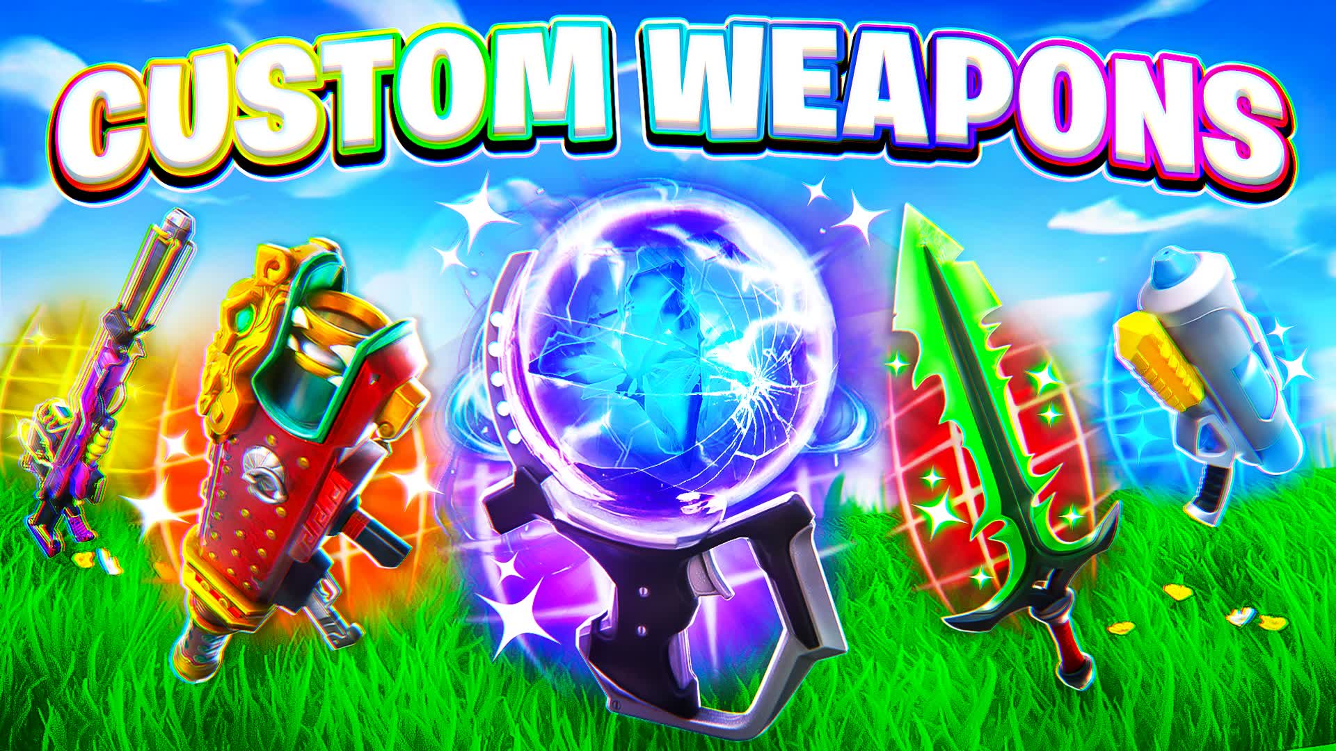 FREE FOR ALL: CUSTOM WEAPONS & FINISHERS 5881-3203-8049 by gumgum - Fortnite Creative Map Code ...