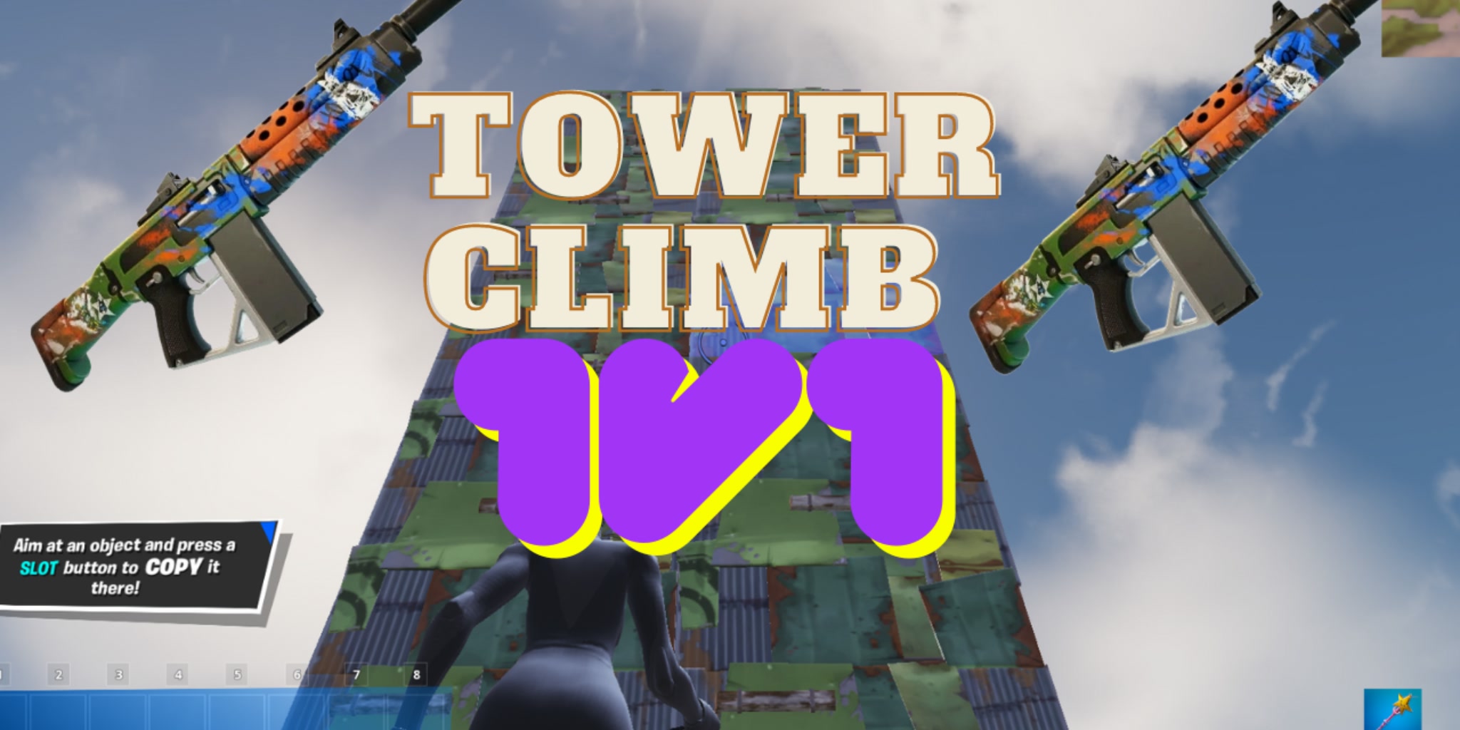 TOWER CLIMB 1V1 3426-8302-3309 by crossed1x - Fortnite Creative Map ...