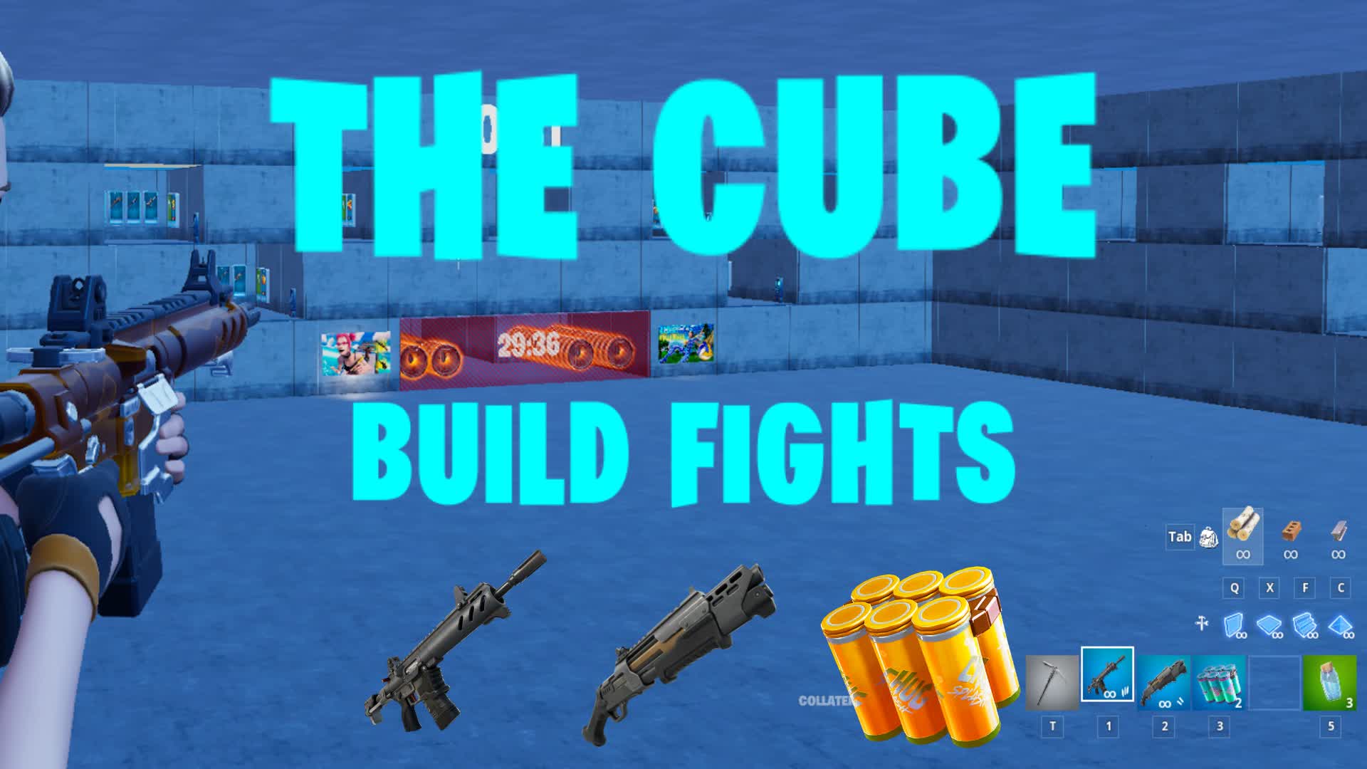 THE CUBE BUILD FIGHTS 📦 8854-5437-3889 by ml10 - Fortnite Creative Map ...