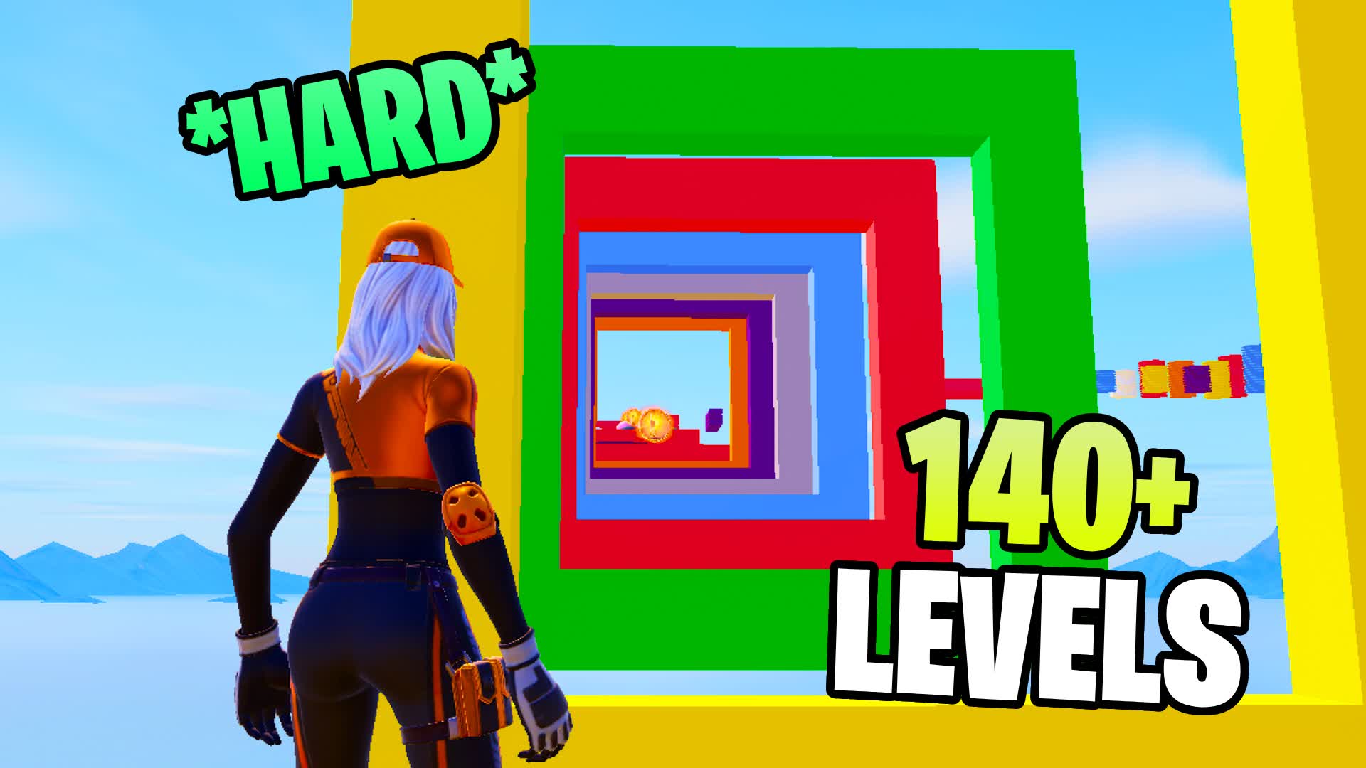 Hard Parkour 140+ 6252-5506-6040 by caviayouri - Fortnite Creative Map ...