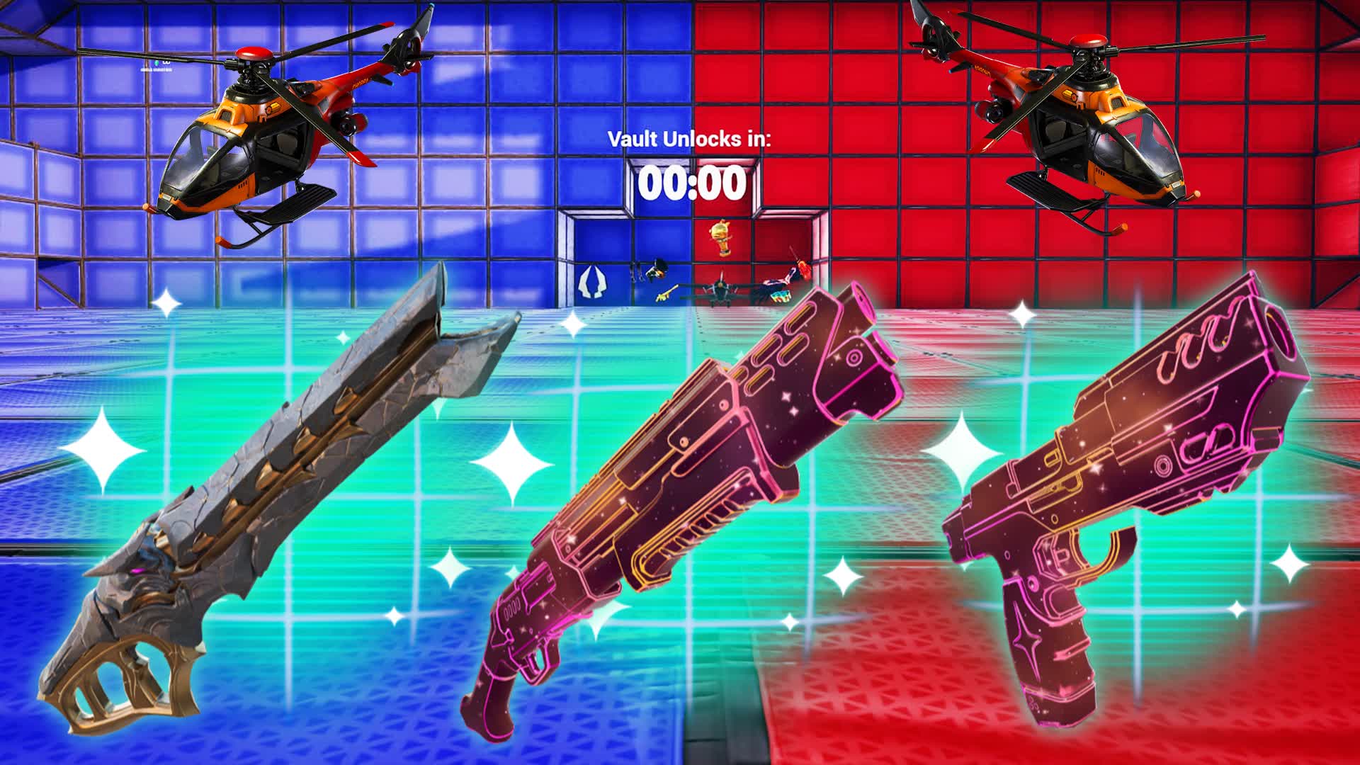 COSMO RED VS BLUE 🔴🔵 1788-5839-8093 by pit-pit - Fortnite Creative Map ...