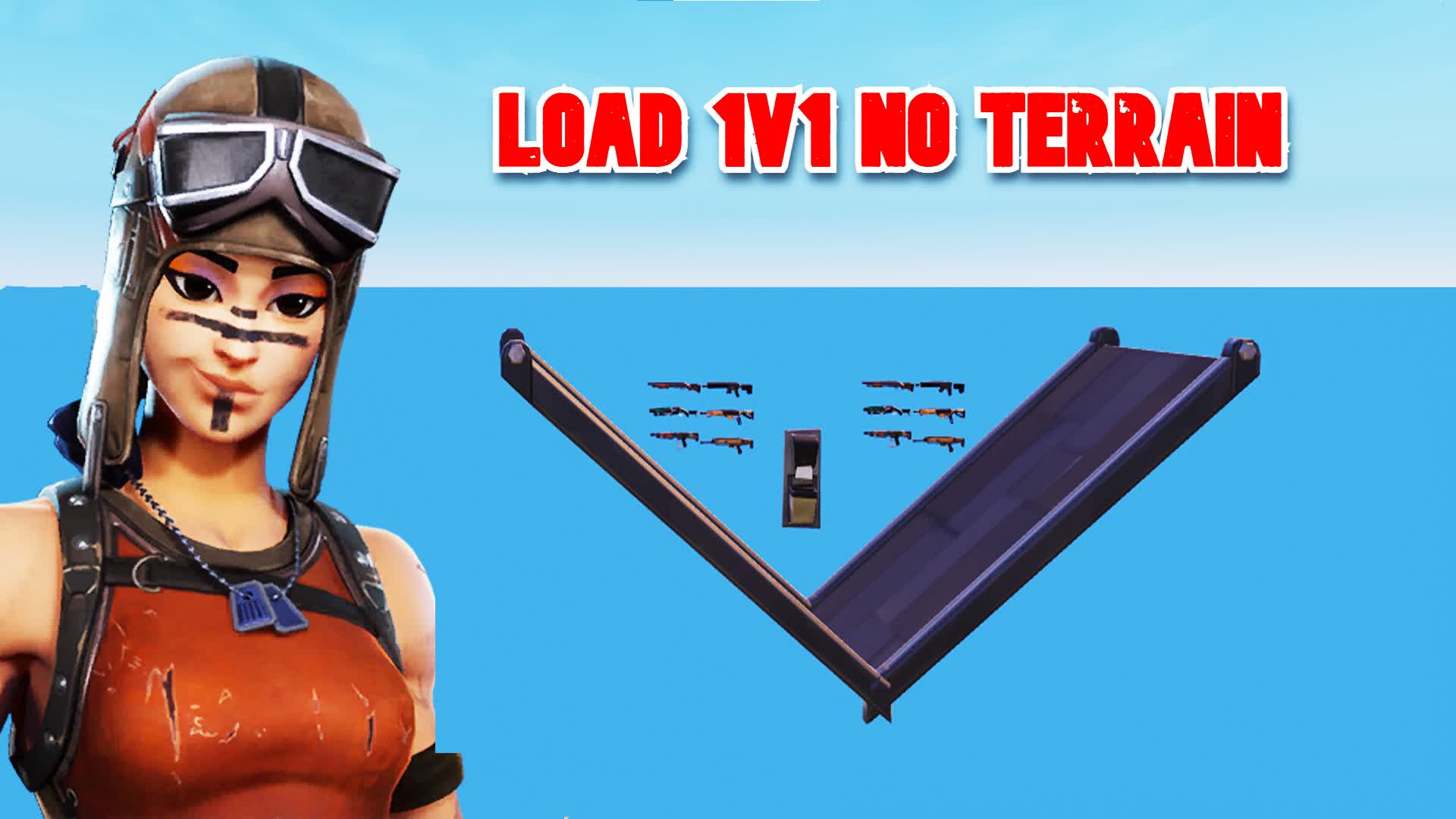 📝 LOAD 1V1 NO TERRAIN 📝 3858-2414-0081 من ابتكار load.fnmaps - Fortnite