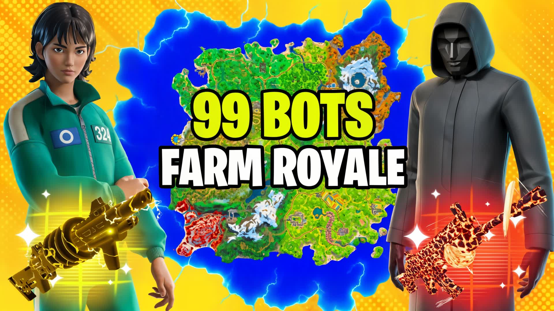 99 BOTS NEW SQUID GAME 4690-1851-0679 di userb7c7d45 - Fortnite