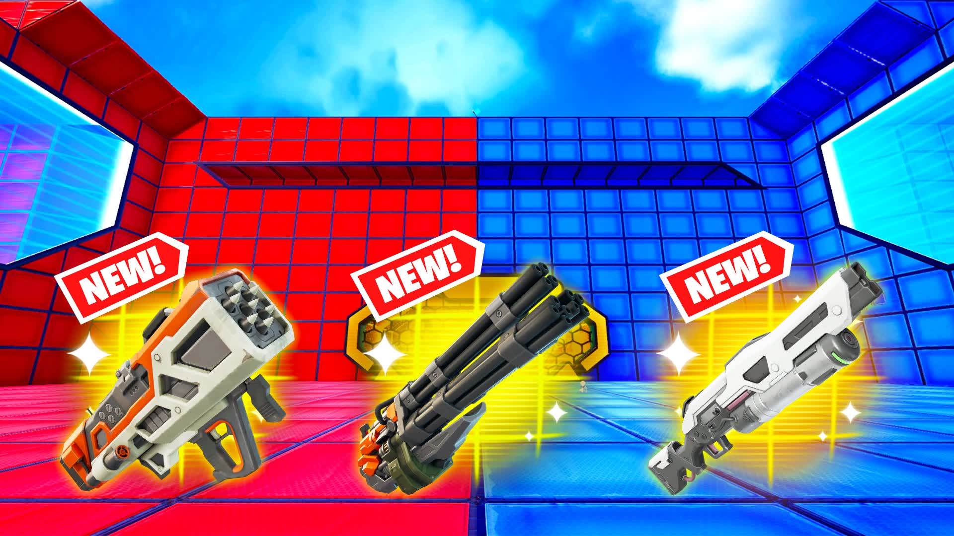 MEGA VAULT RED VS BLUE 🔴🔵 1237-1775-2490 by scheeangler - Fortnite ...