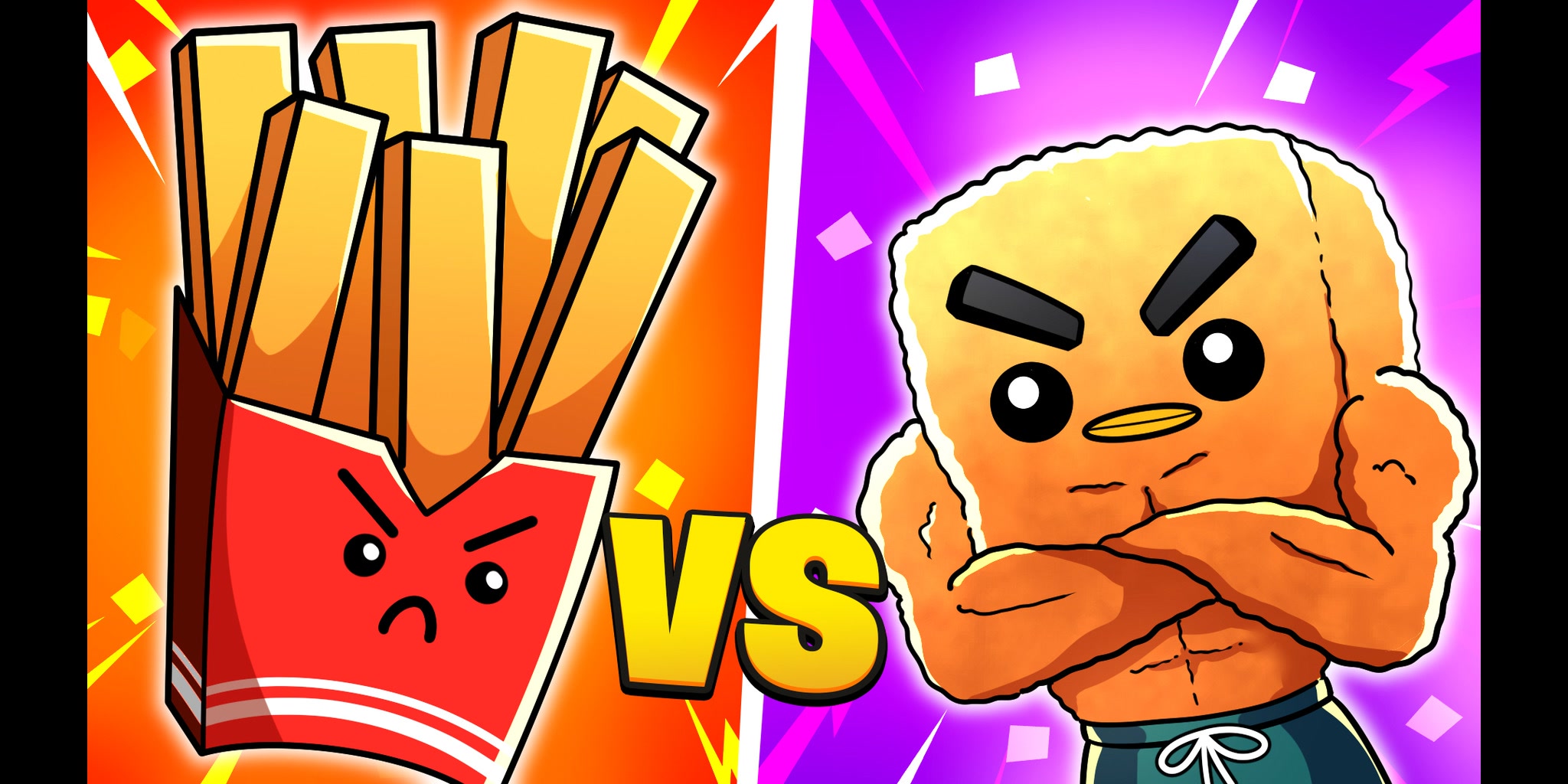 CHICKEN NUGGET 🍗 VS 🍟 FRENCH FRY 🍟 7772-4753-0836 by 72hrs - Fortnite ...