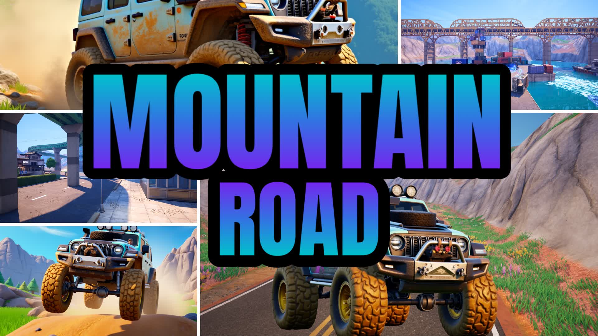 MOUNTAIN ROAD DRIVE 25 7100-5546-3230 by water_2000 - Fortnite Creative ...